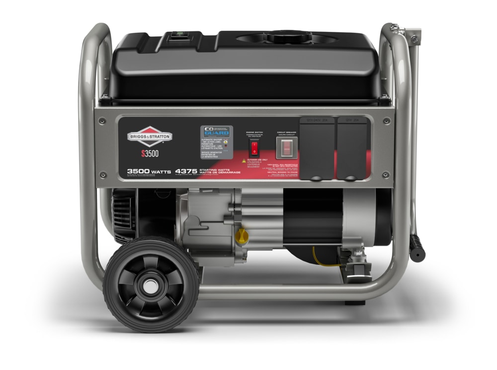 Génératrice à gaz portative 3500/4375 W Briggs & Stratton avec moteur à ...