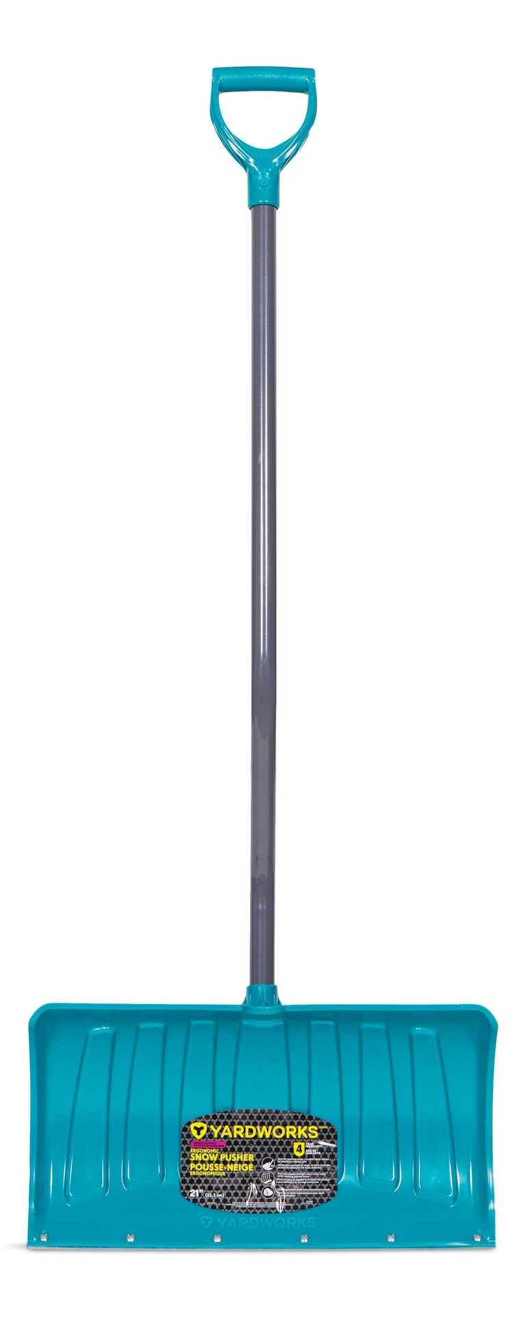 Yardworks HD Ergo Shovel Pusher with Galvanized Wear Strip 21 in Canadian Tire