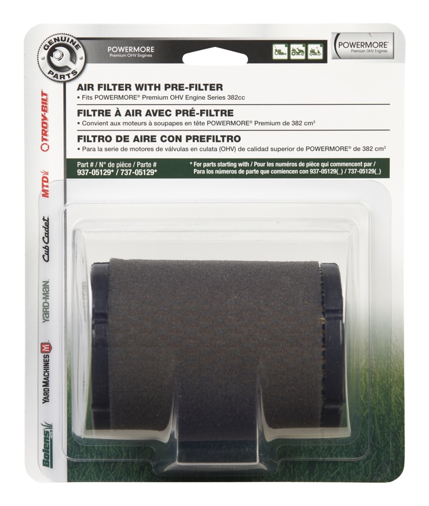 MTD Lawn Tractor RePlacement Air Filter for PowerMore® 382/439cc Engine ...