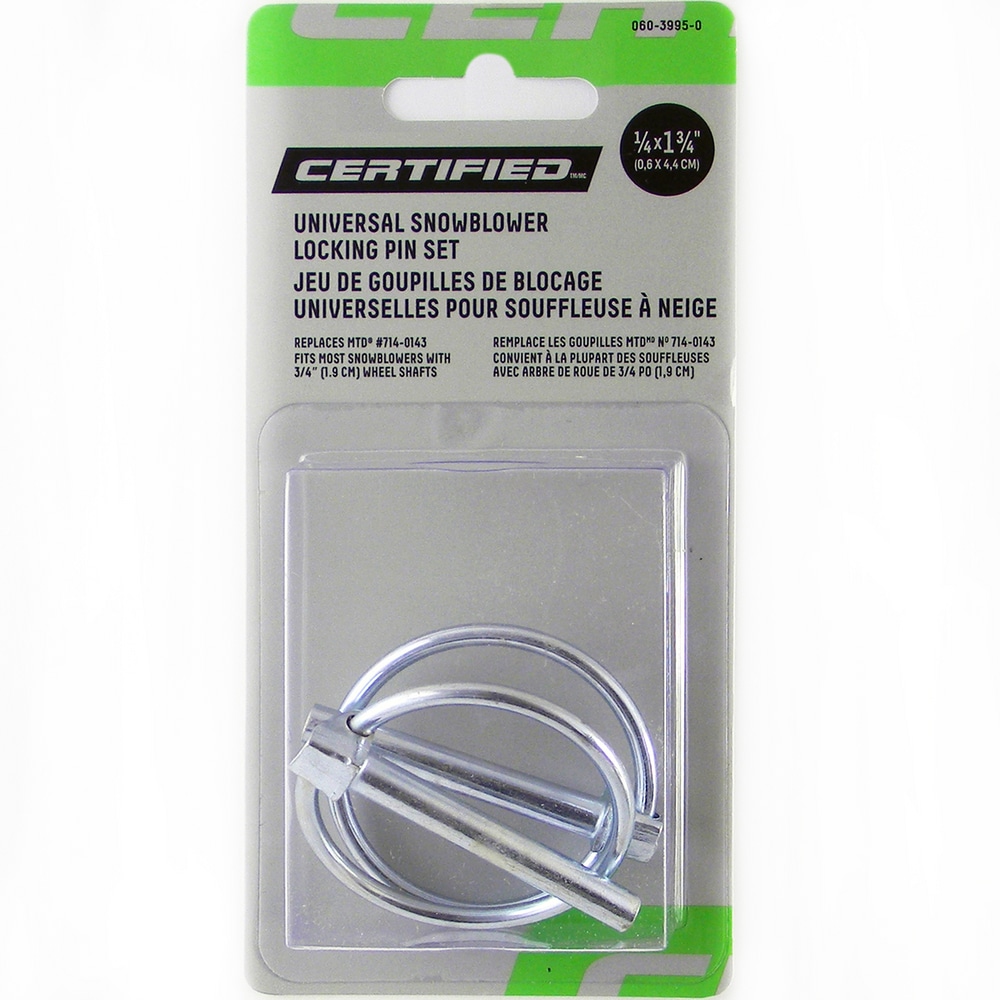 Certified Snowblower Replacement Wheel Locking Pins for 3/4-in wheel ...