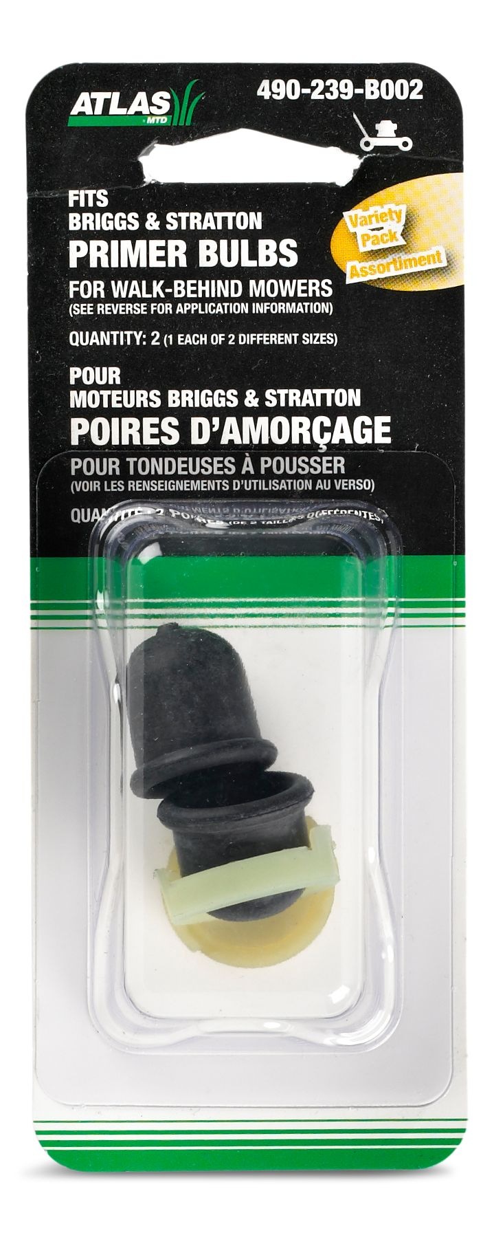 MTD Briggs & Stratton Lawn Mower Engine Primer Bulbs, 2-Pc | Canadian Tire