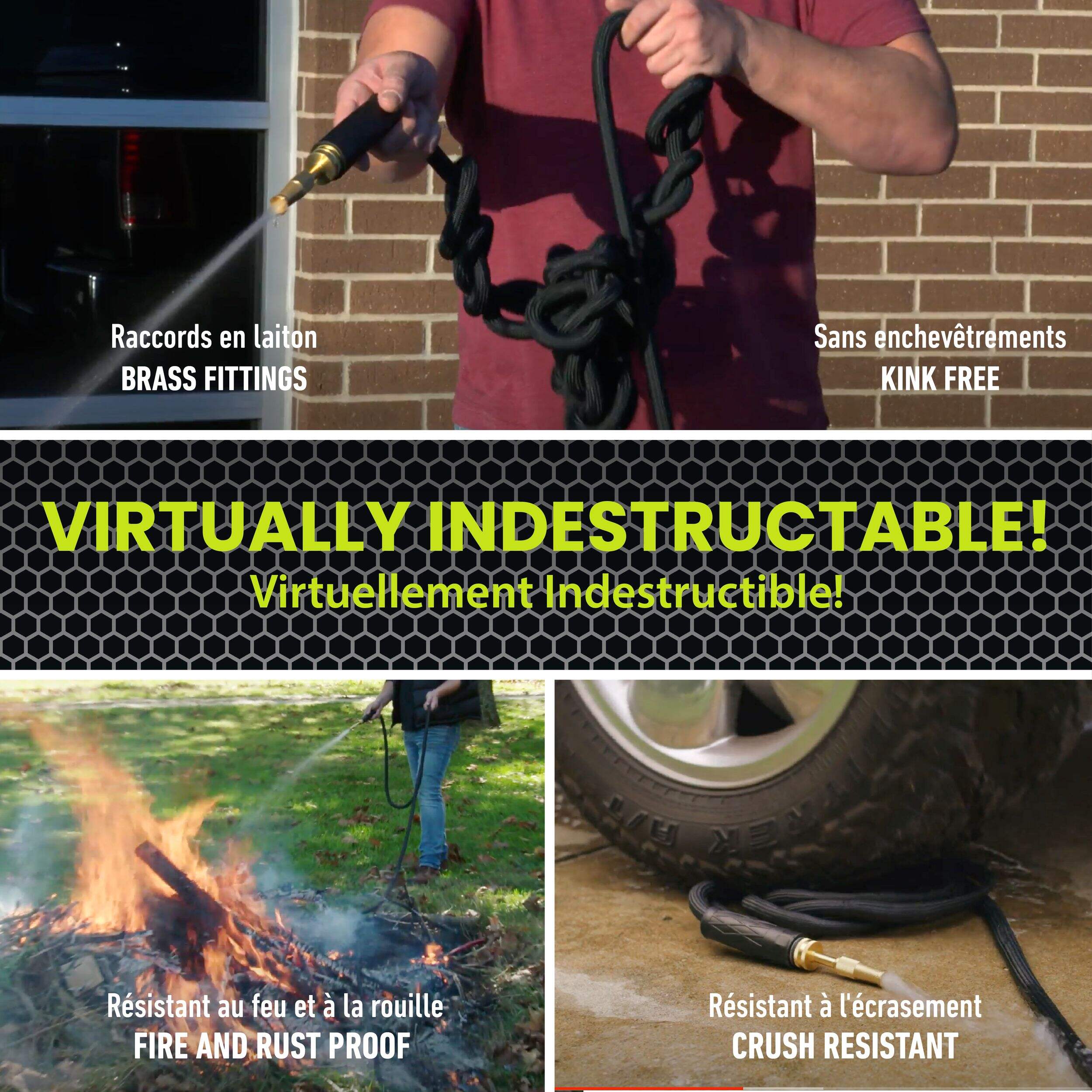 As Seen On TV Hydrosteel Pro 3-Layer Garden hose, 50-ft | Canadian Tire