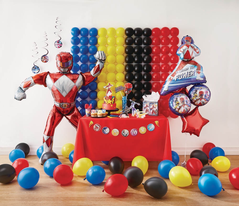 Power Rangers Balloon Bouquet, 5-pc | Party City