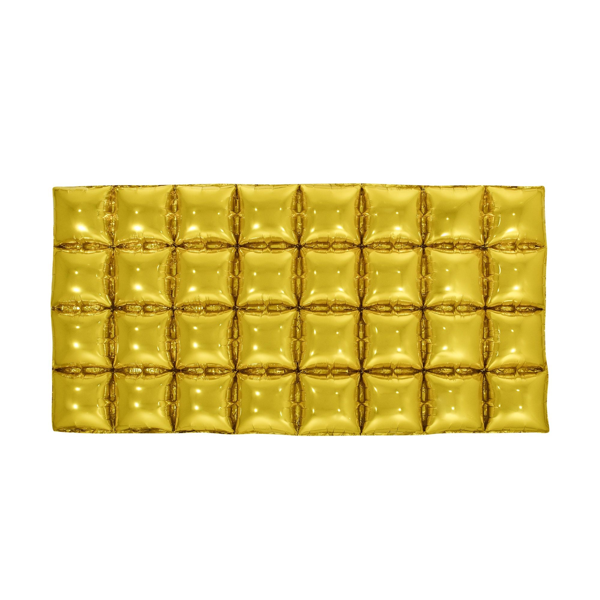 Square Satin Foil Balloon Backdrop, Assorted Colours, 44-in, Air-Filled ...