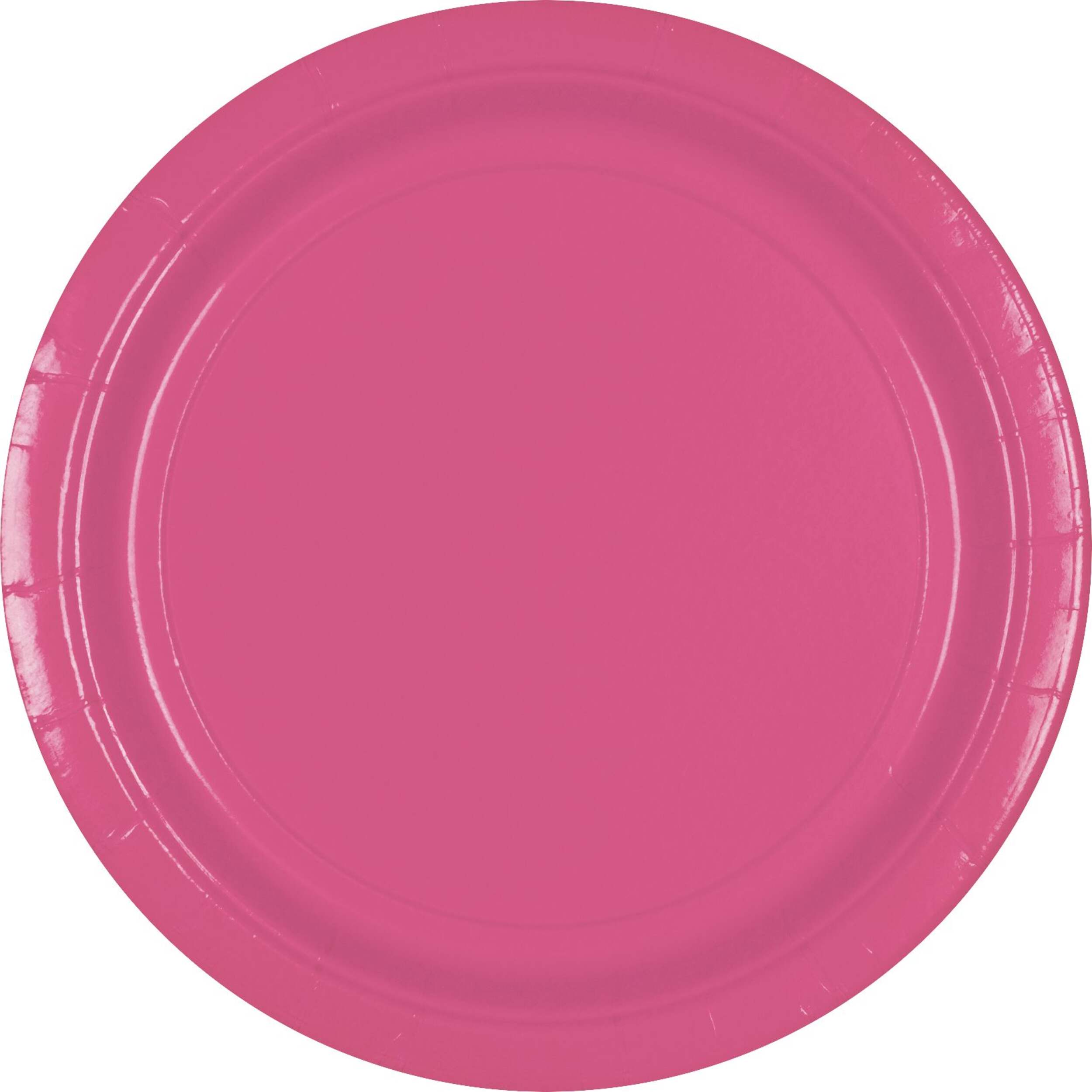 Round Paper Disposable Lunch Plates,Assorted Colours, 9-in, 20-pk, for ...