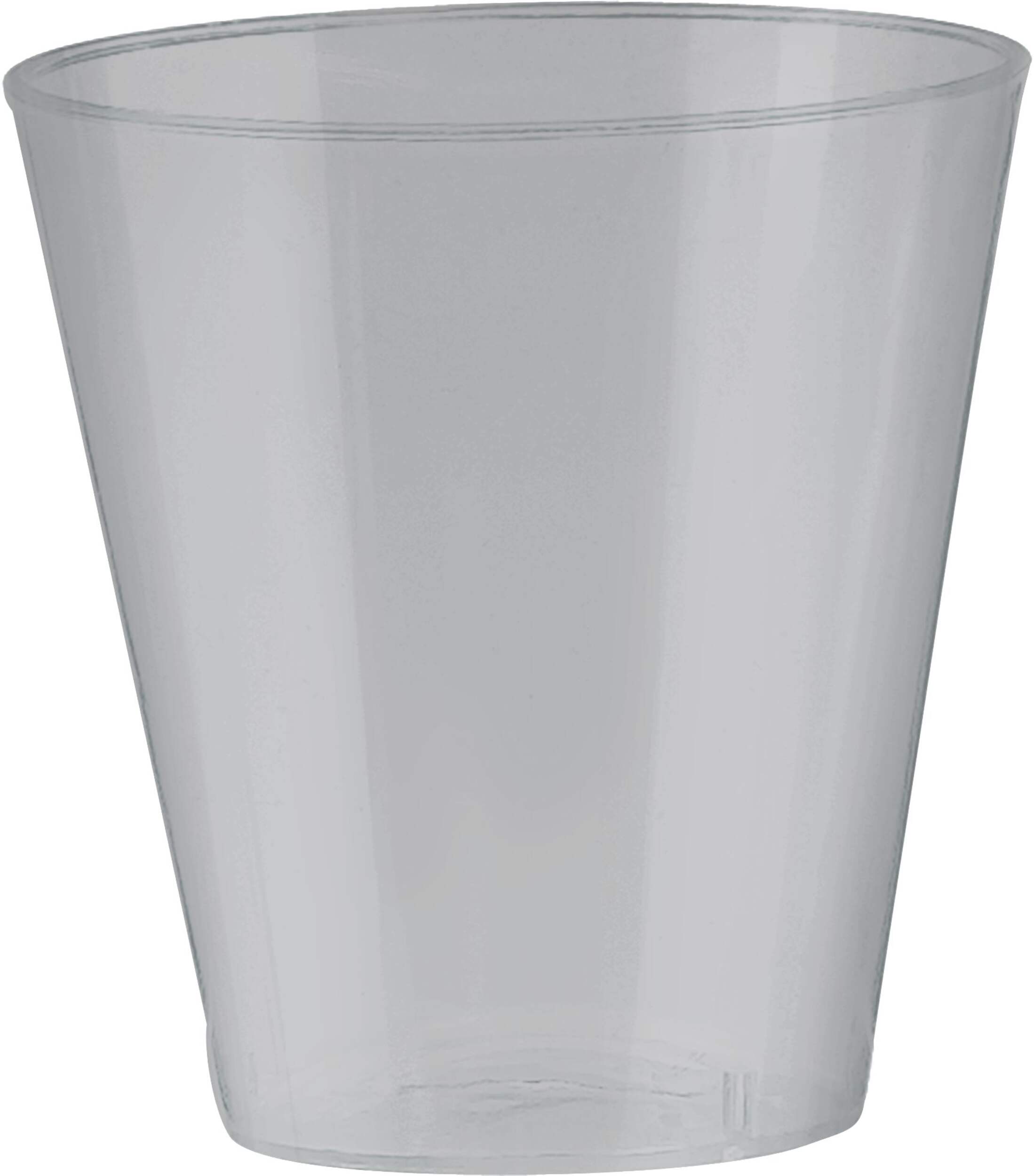 Big Party Pack Silver Plastic Shot Glasses 100 Ct Party City