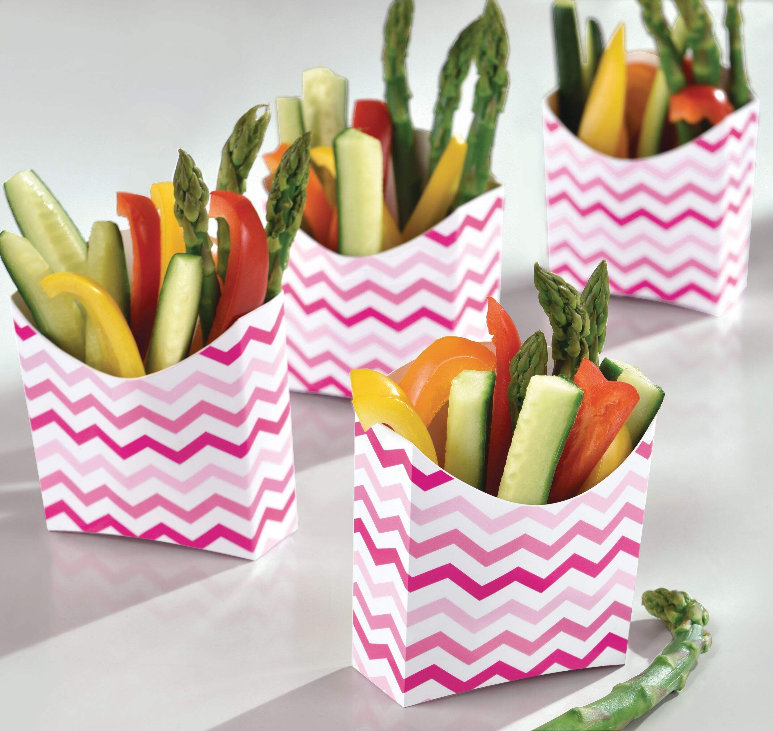 Chevron French Fry Boxes, Blue, 24-pk | Canadian Tire