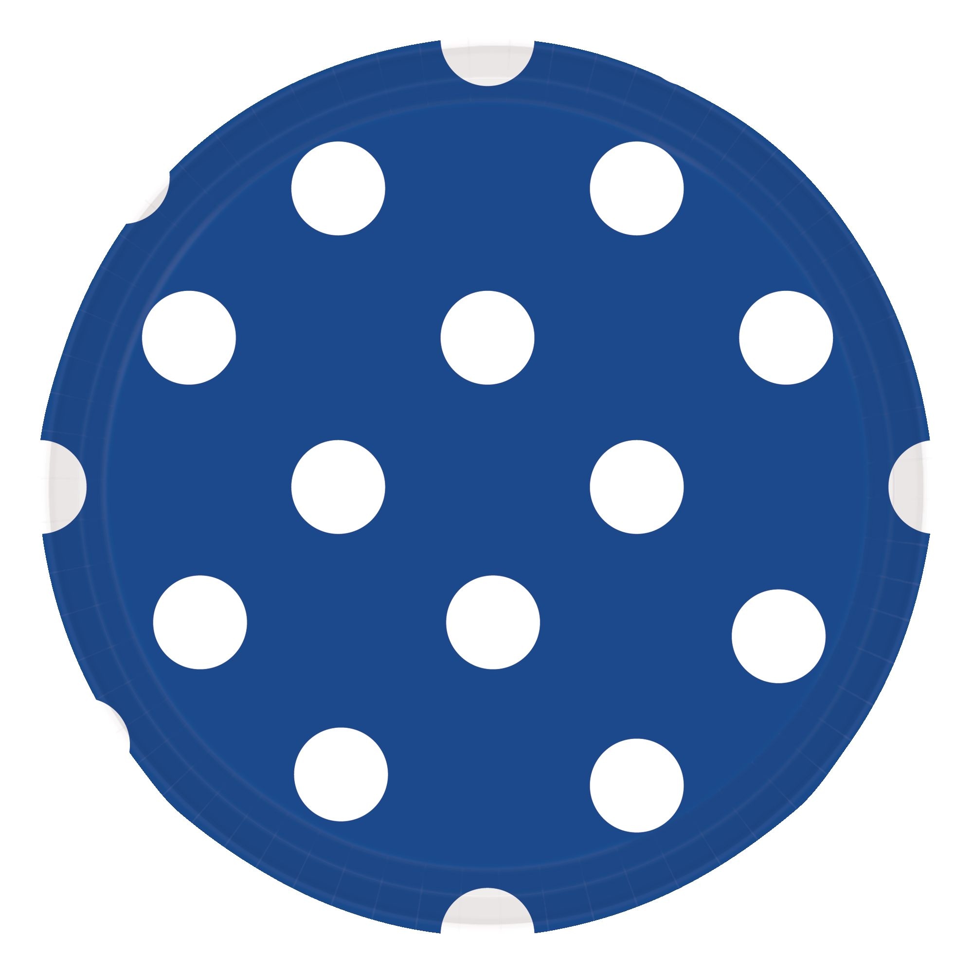 Festive Polka Dot Dessert Plates, 8-ct | Party City