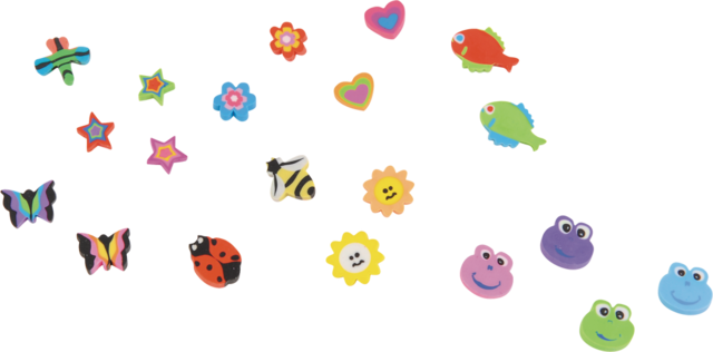 Mini Erasers, 500-pk | Party City