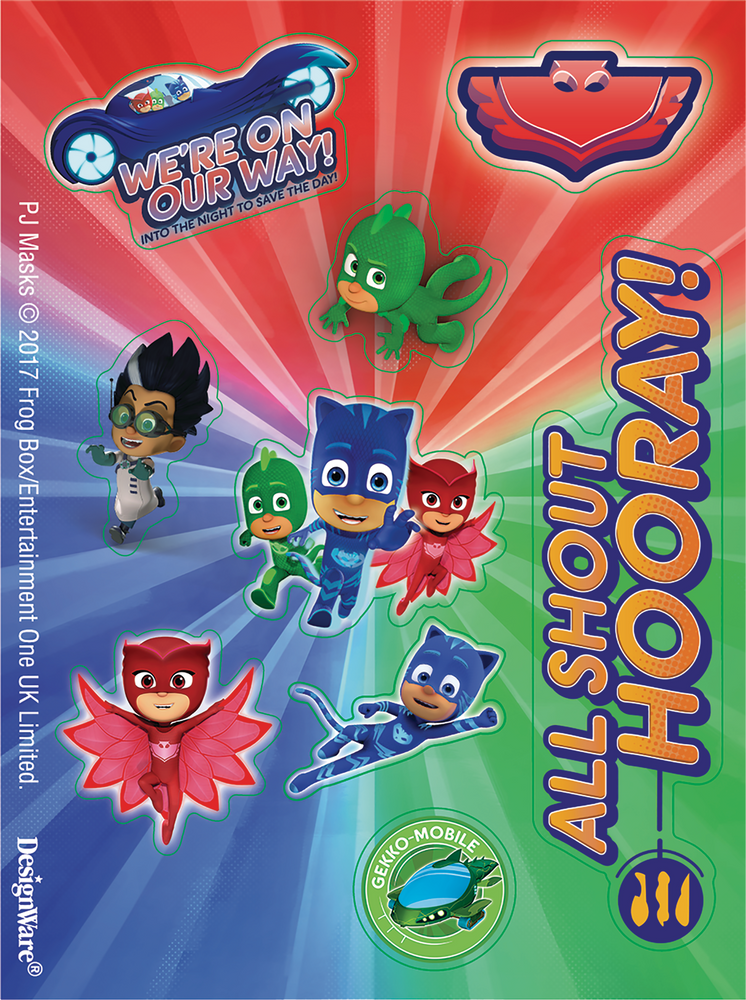 PJ Masks Sticker Book, 350-ct | Party City