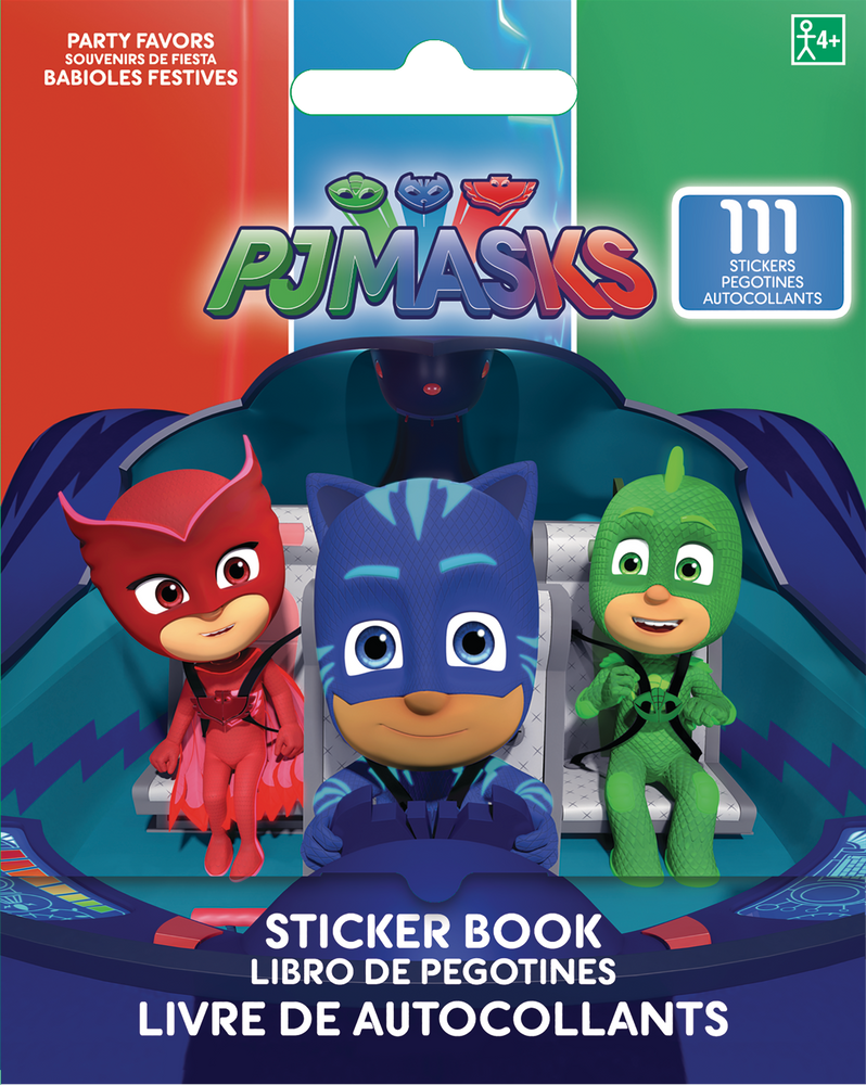 PJ Masks Sticker Book, 111-pc | Canadian Tire