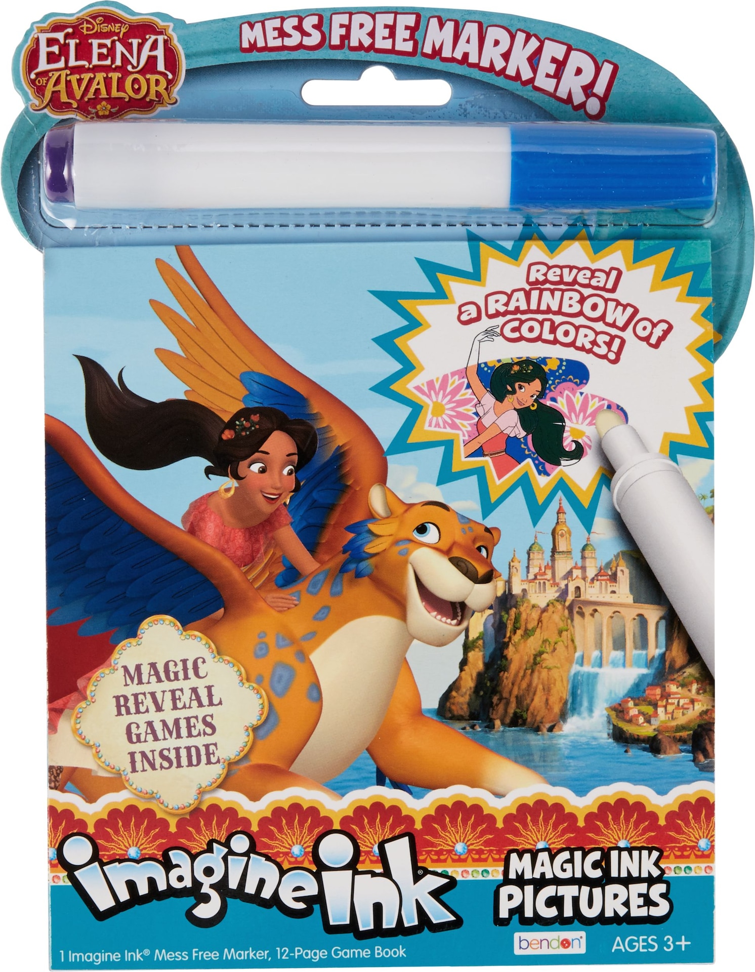 Elena of Avalor Magic Ink Colouring Book | Canadian Tire