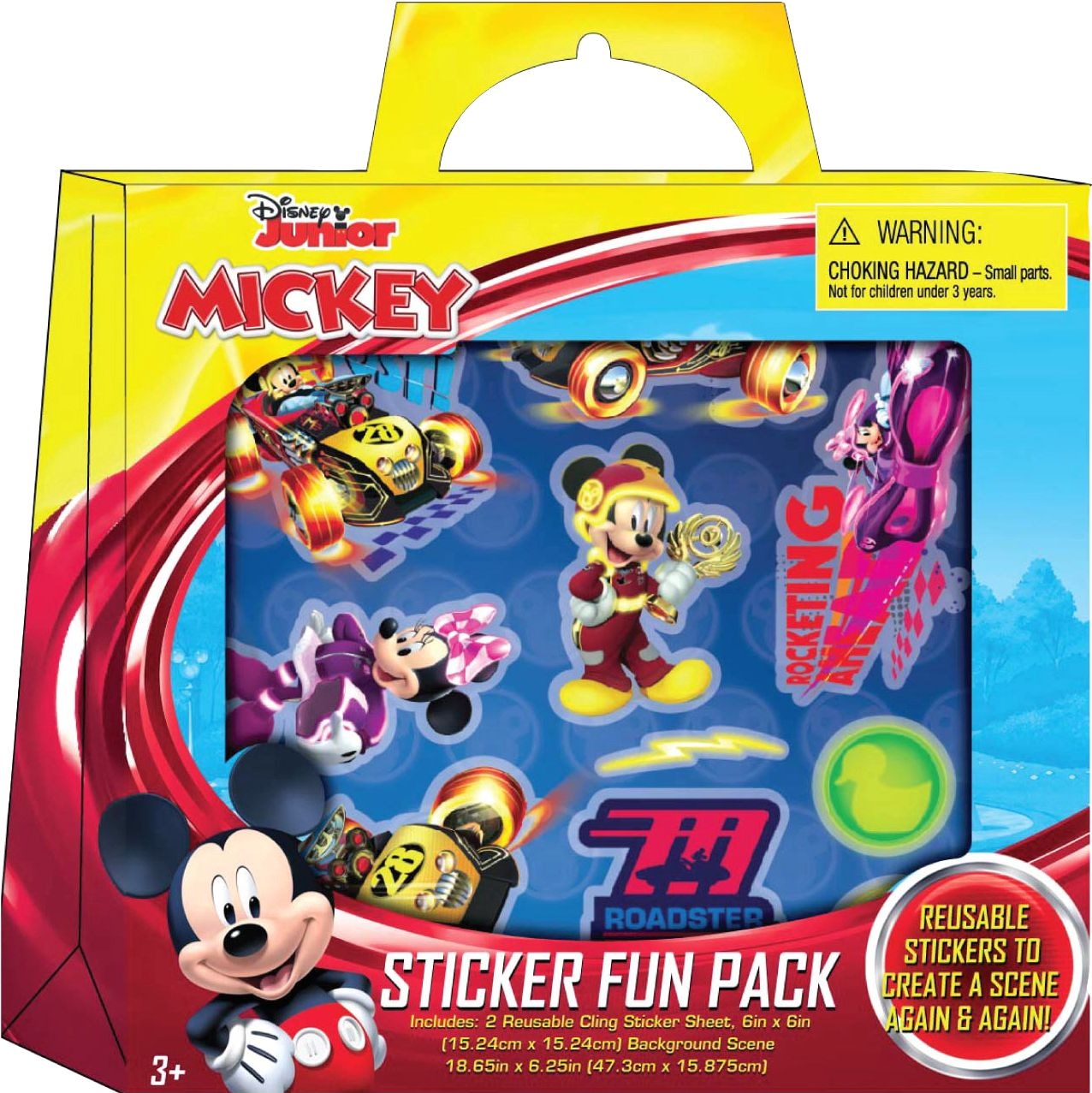 Mickey Mouse Sticker Fun Set, 3-ct | Canadian Tire
