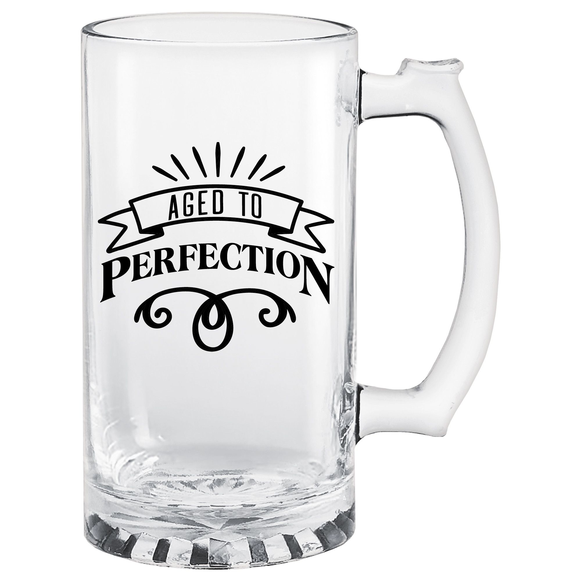 Better with Age "Aged to Perfection" Plastic Reusable Tankard Cup ...