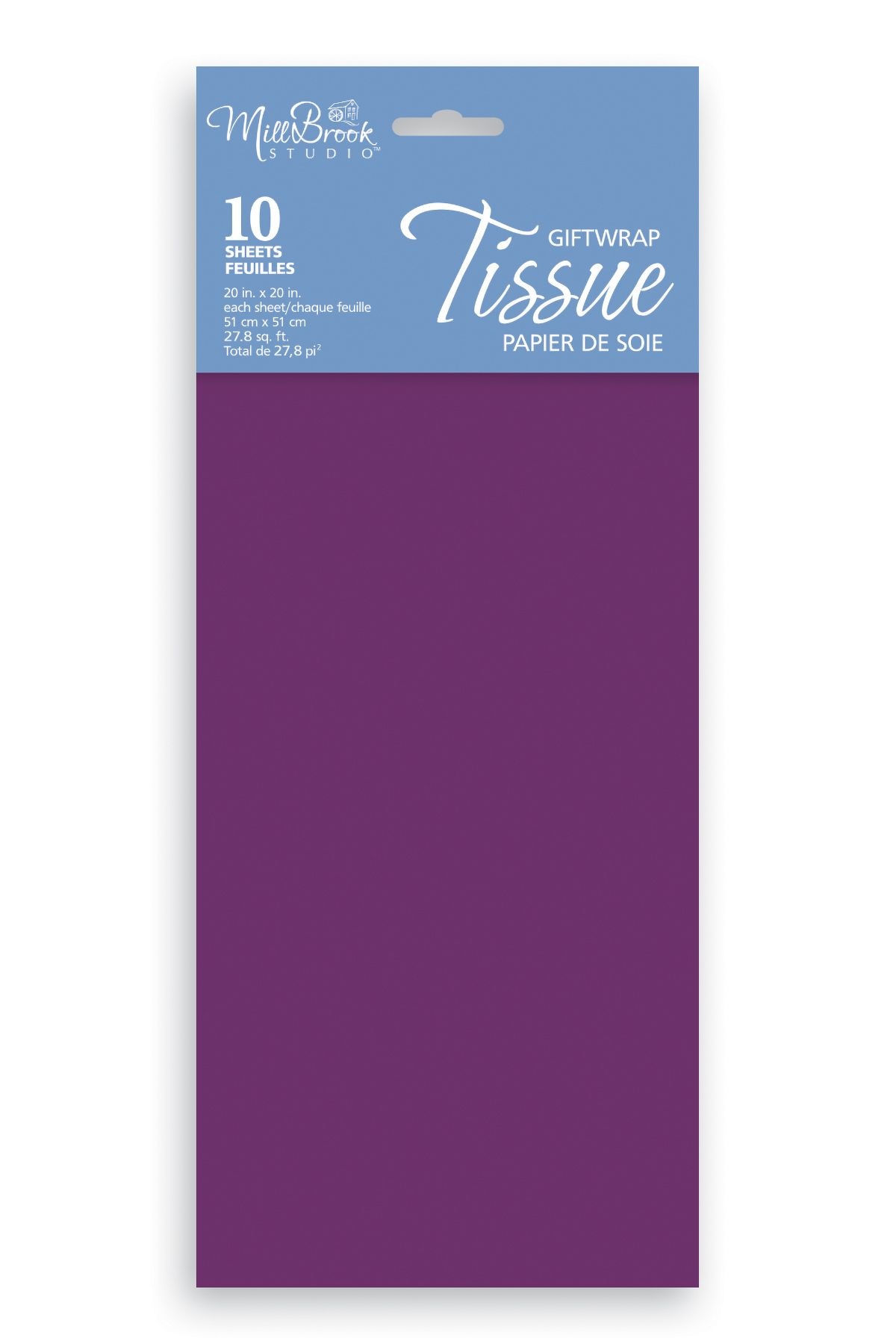 Gift Wrapping Tissue Paper, Purple, 10-pk, for Birthday/Graduation ...