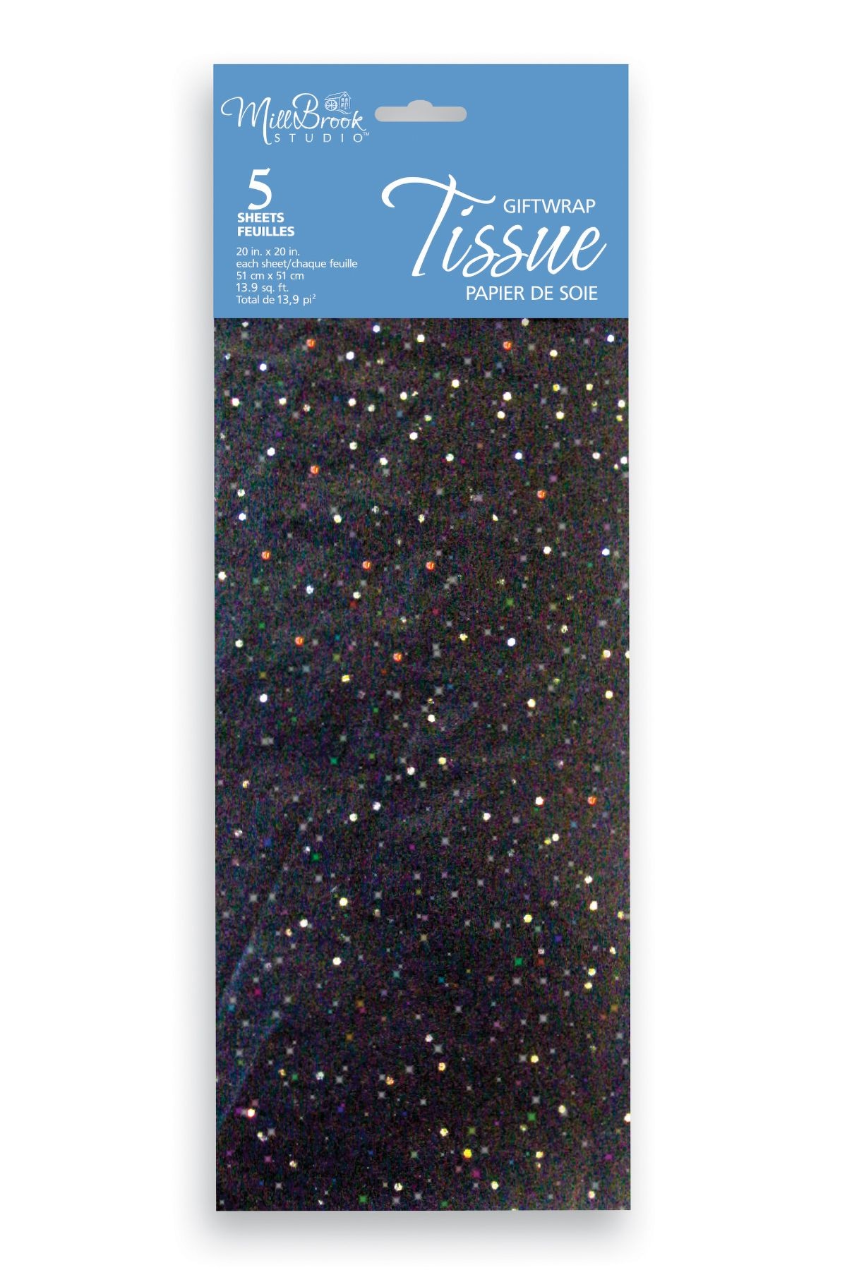 Gift Wrapping Tissue Paper, Assorted Colours, Sparkles, 5-pk, for ...