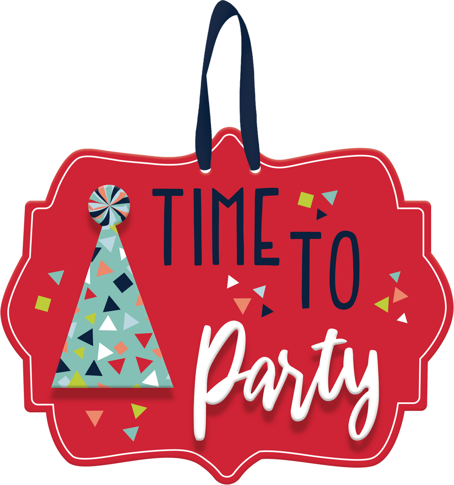 A Reason to Celebrate Time to Party Sign | Party City