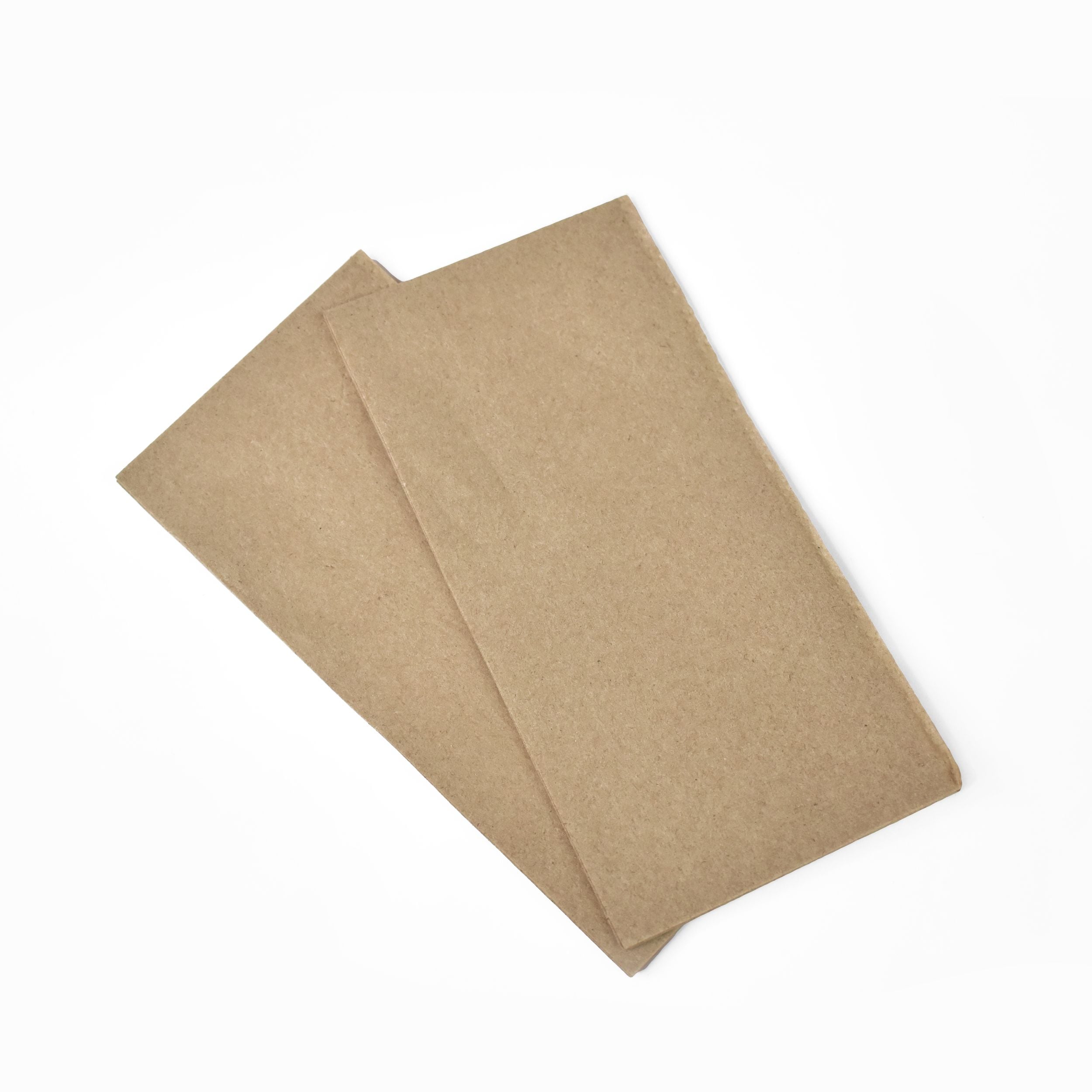 Rectangle Recycled Paper Eco Dinner Napkins, Brown, 8-in, 100-pk, 2-ply ...
