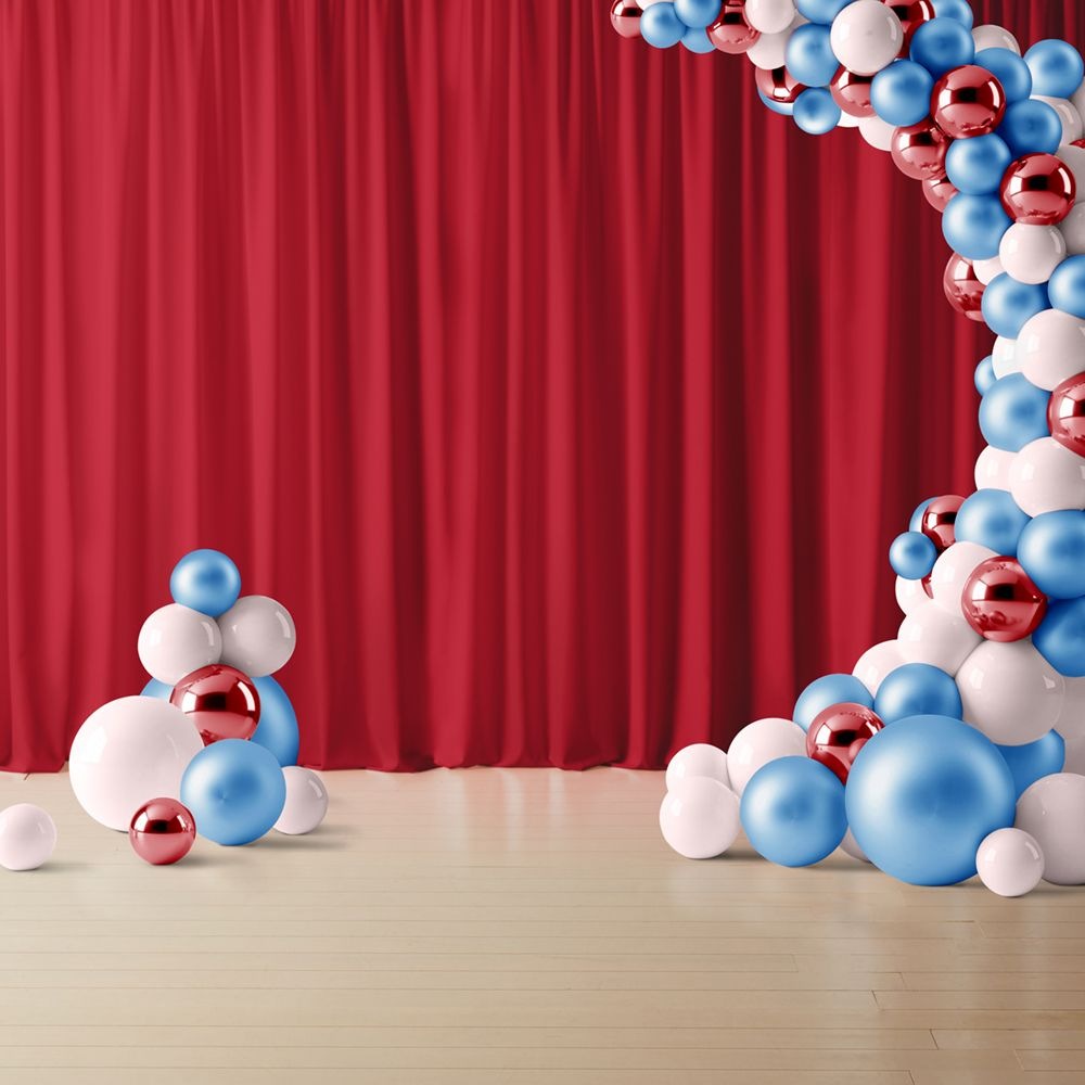 Fabric Panel Backdrop, 2-pk, Assorted Colours | Party City