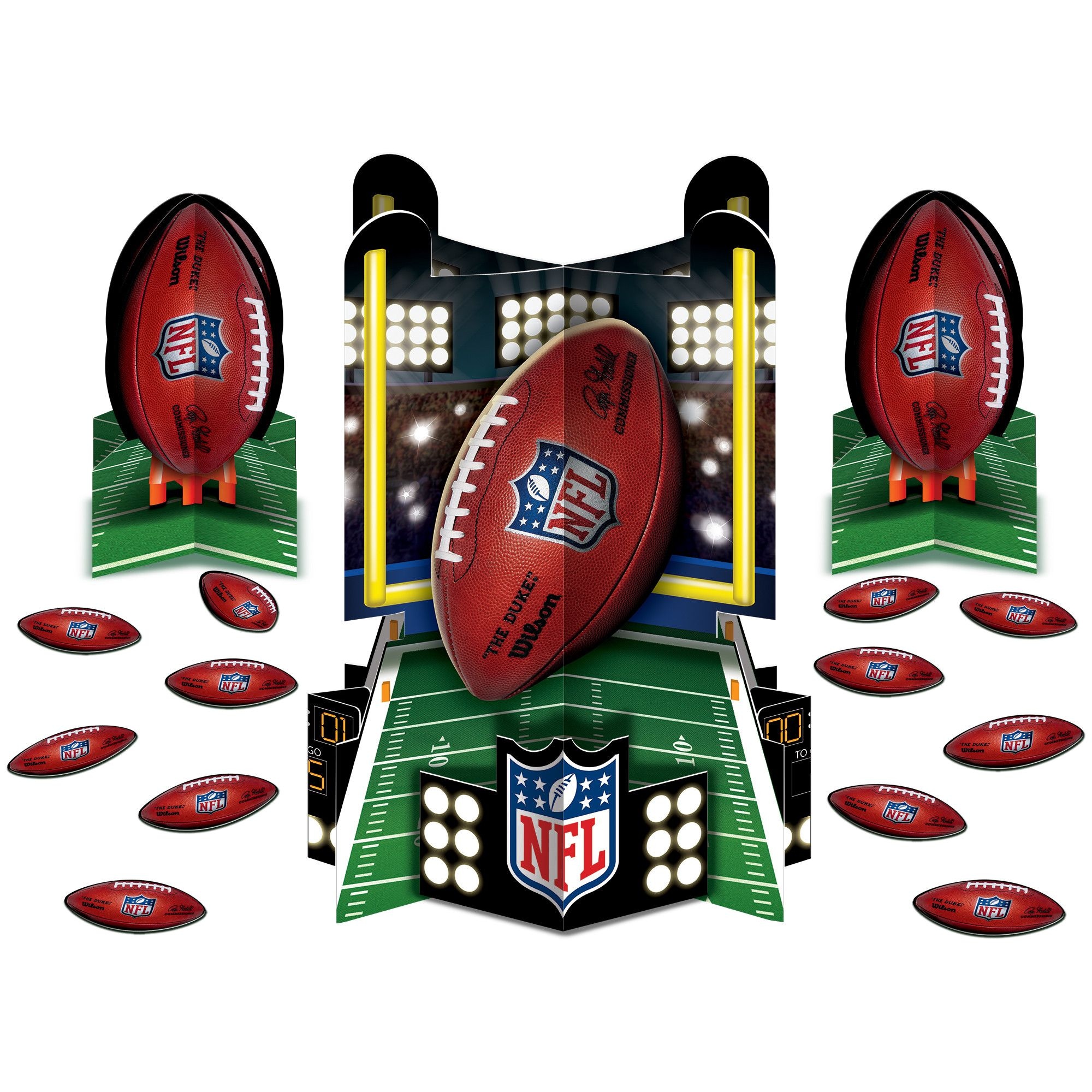 National Football League NFL Table Decorating Kit Centrepieces with ...