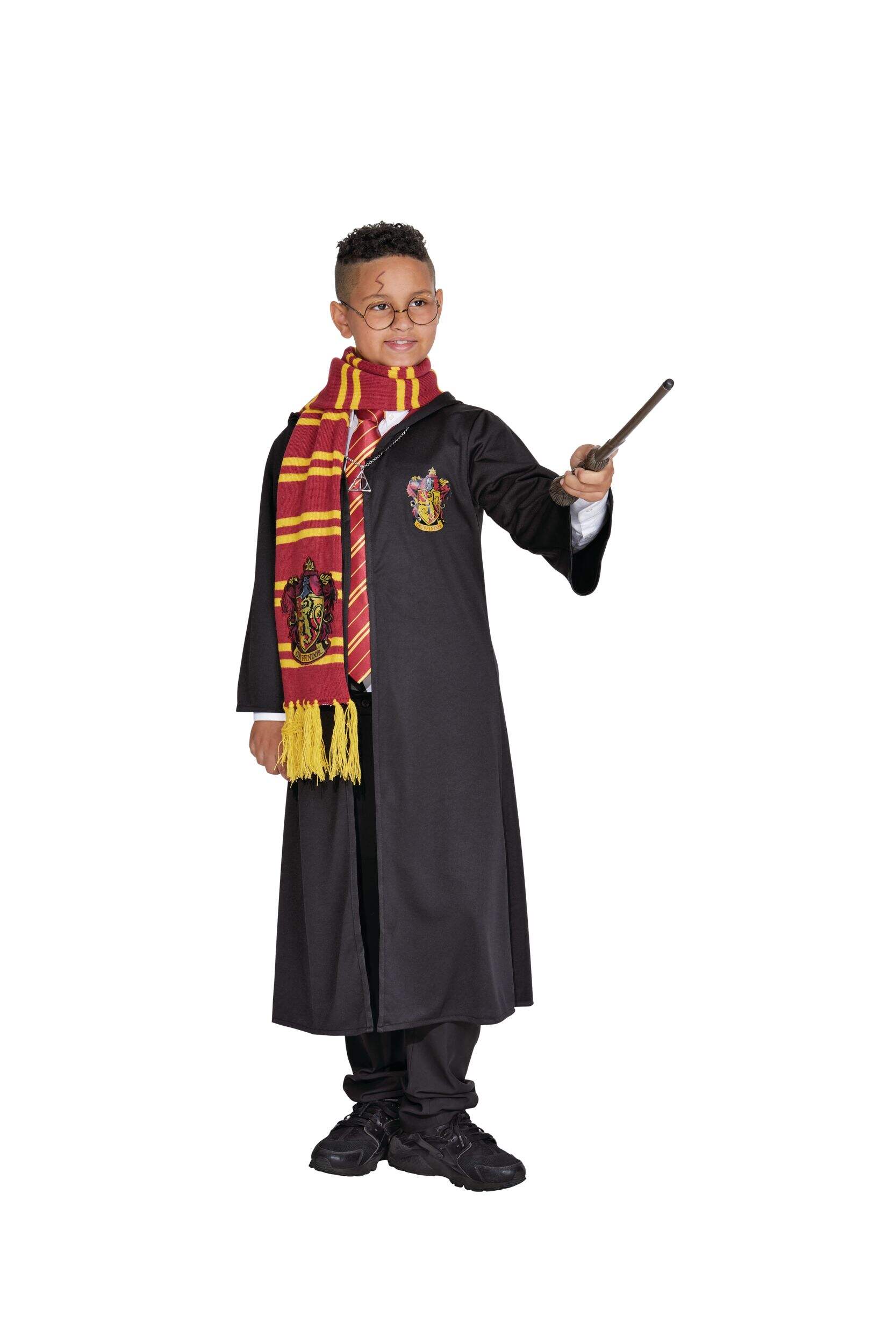 Kids' Harry Potter Gryffindor Robe, Red/Black, Assorted Sizes, Wearable ...