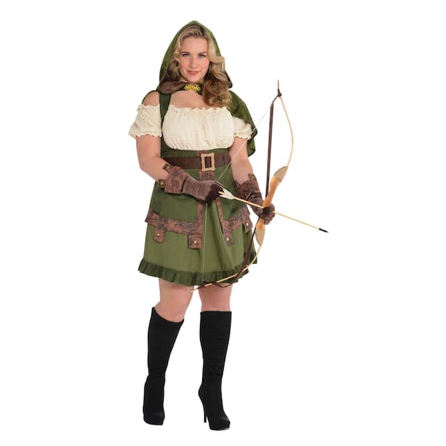 Adult Lady Robin Hood Costume Plus Xxxl Party City
