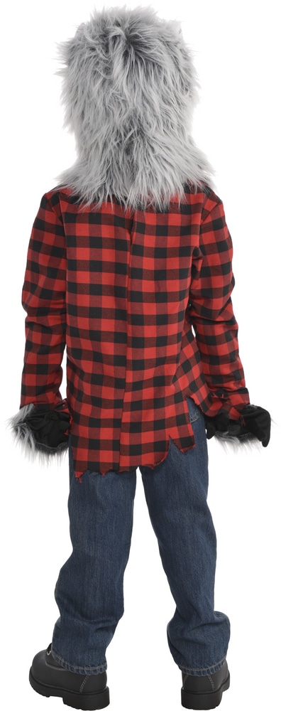 Kids' Hungry Howler Werewolf Halloween Costume, Black, Grey and Red ...