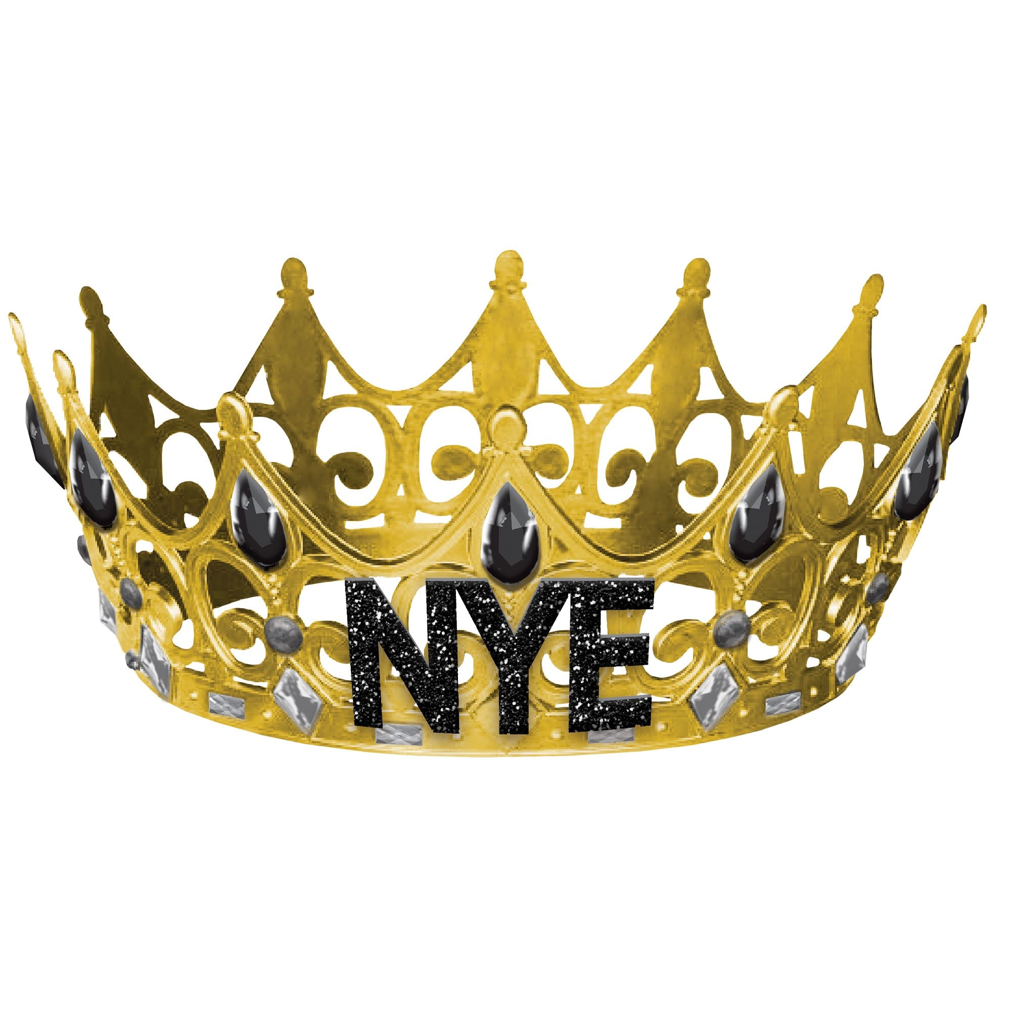 Amscan New Year's Jeweled Crown | Party City