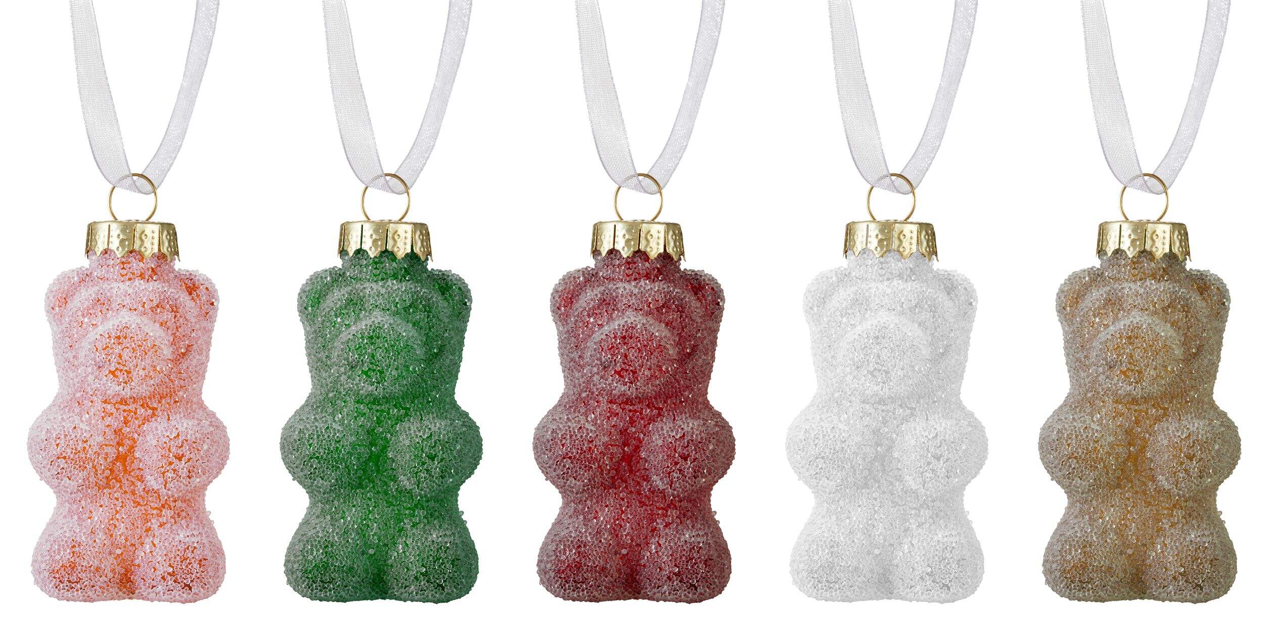CANVAS Brights Collection Gummy Bear Christmas Ornaments, 5pk ...