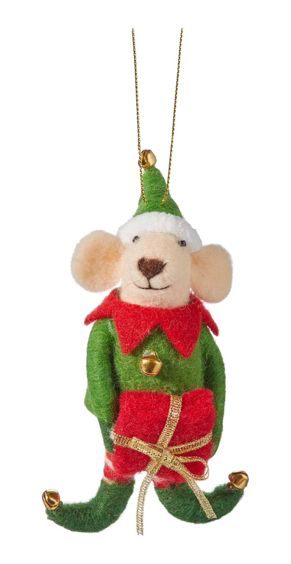 CANVAS Santa's Workshop Collection Elf Mouse with Presents Christmas ...