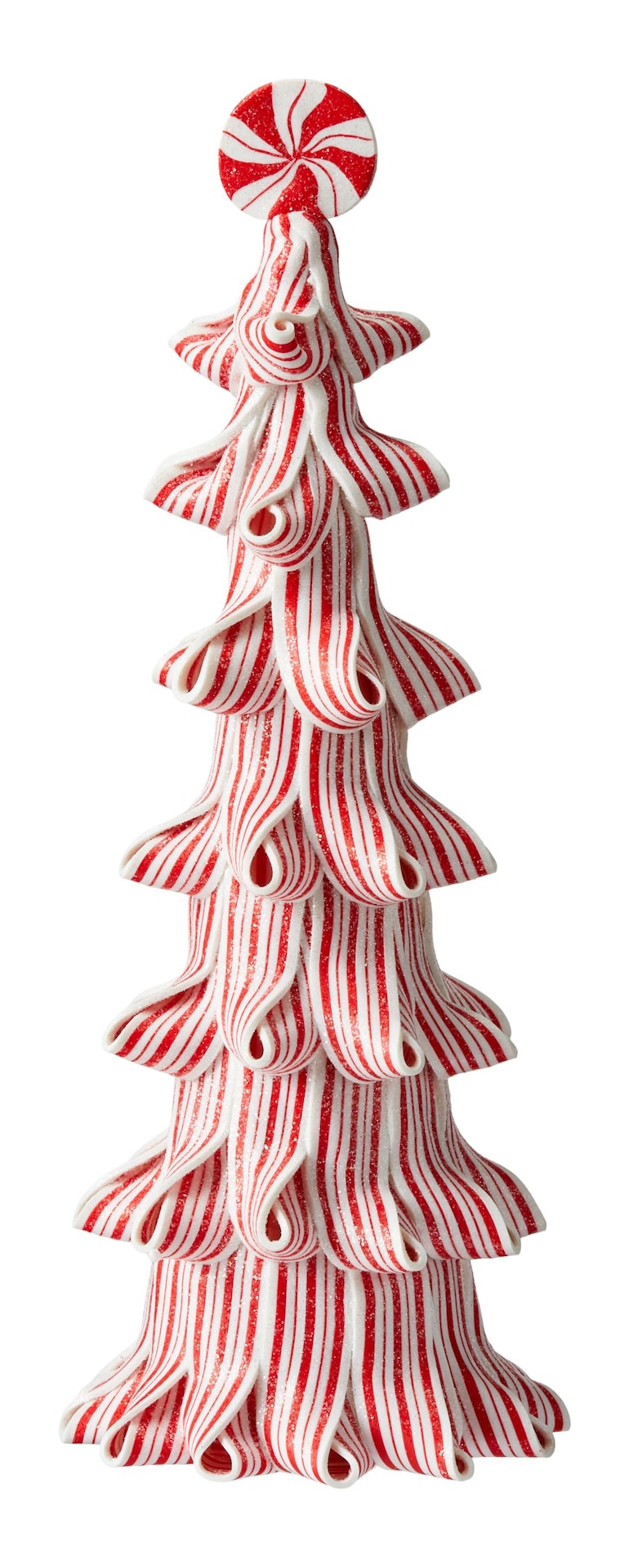 CANVAS Santa's Workshop Collection Peppermint Swirl Tabletop Tree for ...
