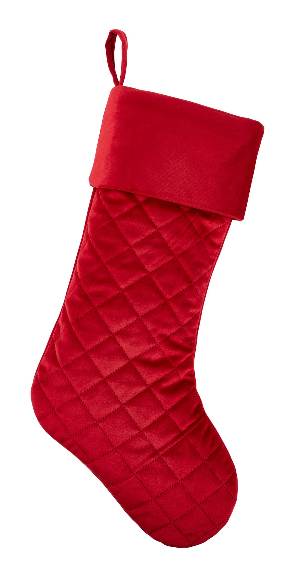CANVAS Canadian Christmas Collection Traditional Stocking, Red, 22-in ...