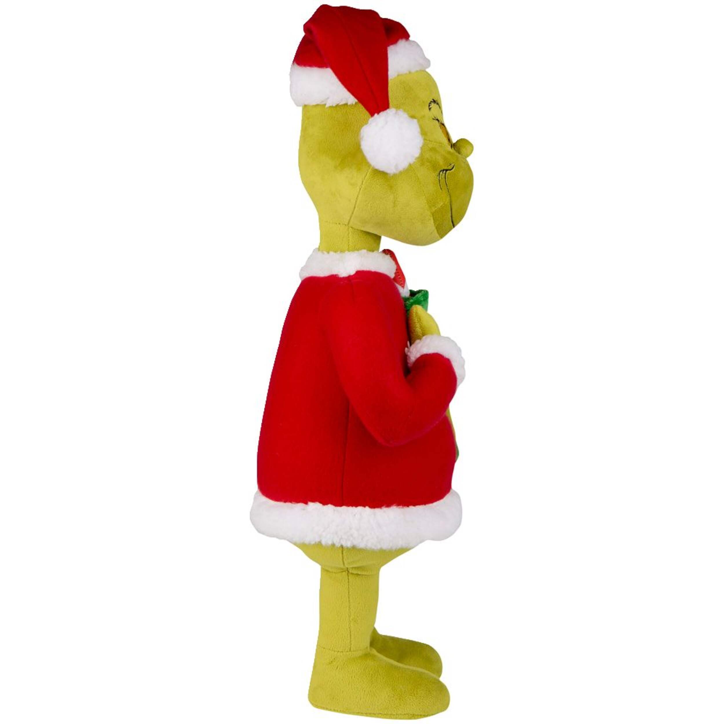 Décoration de Noël Le Grincheux accueillant, vert, 23 po | Party City