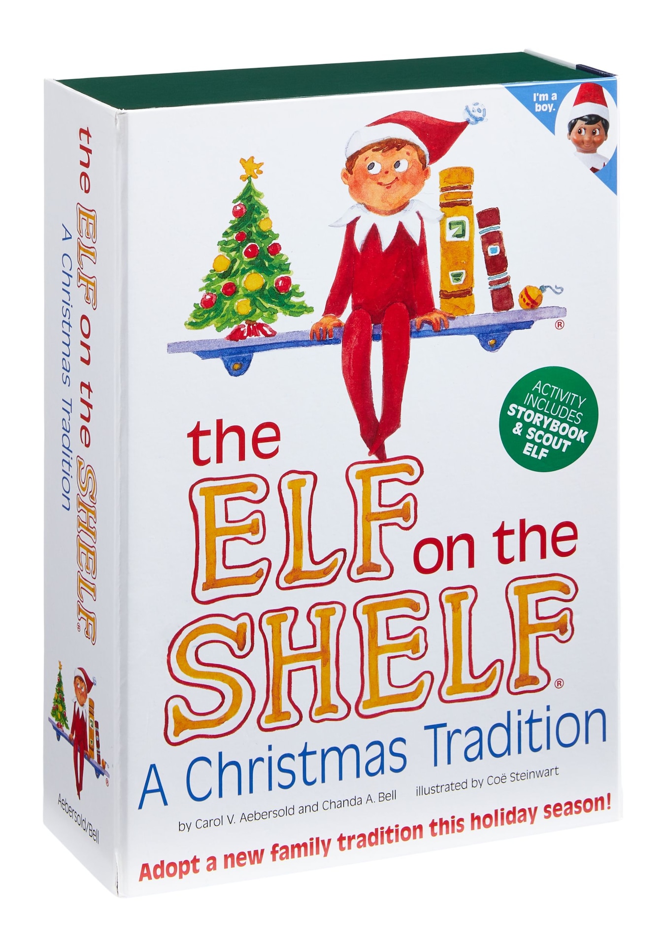 The Elf on the Shelf®: A Christmas Tradition - Brown Eyed Boy Elf ...