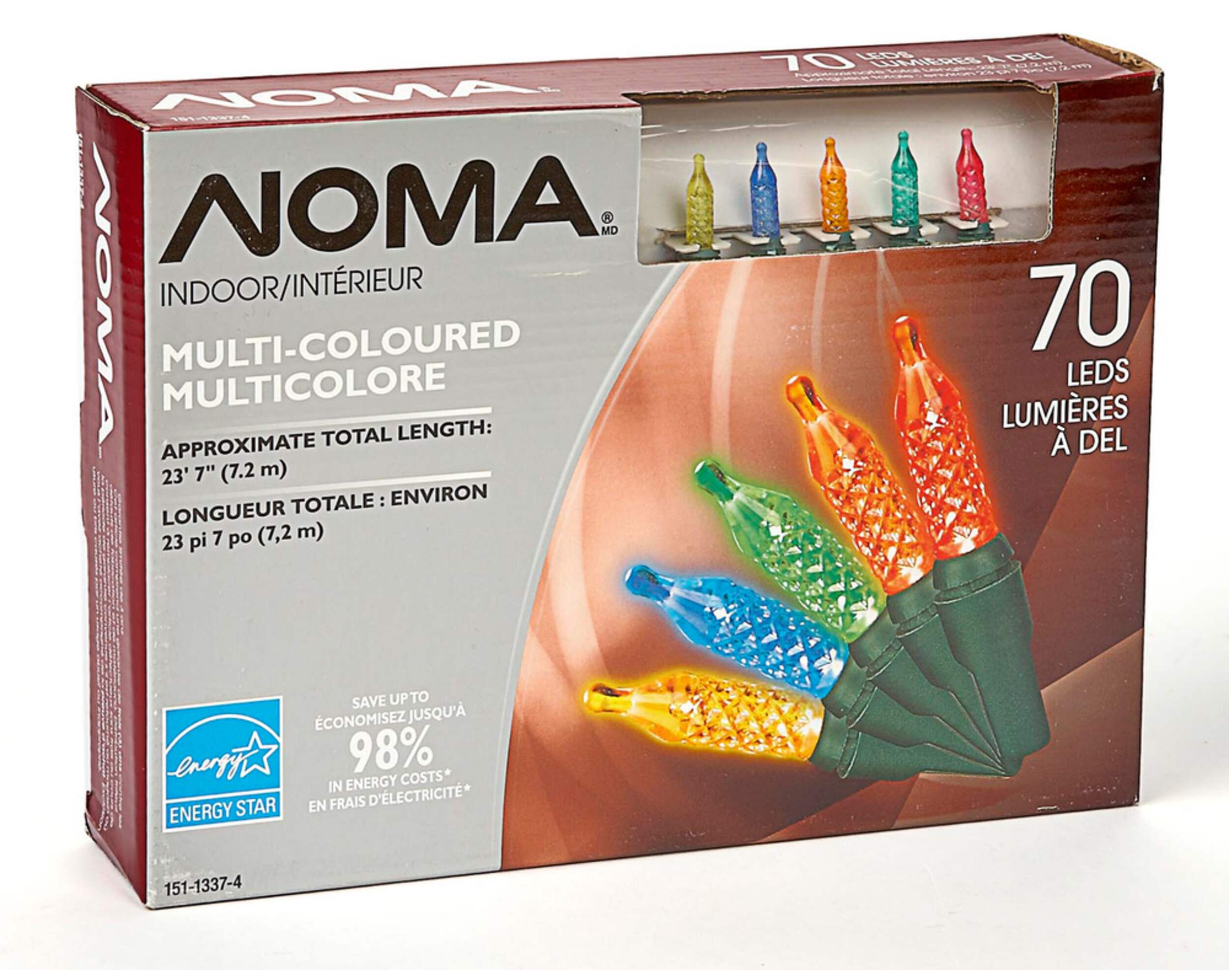 NOMA 70-Mini LED Indoor Christmas Lights, Multi-Colour | Canadian Tire