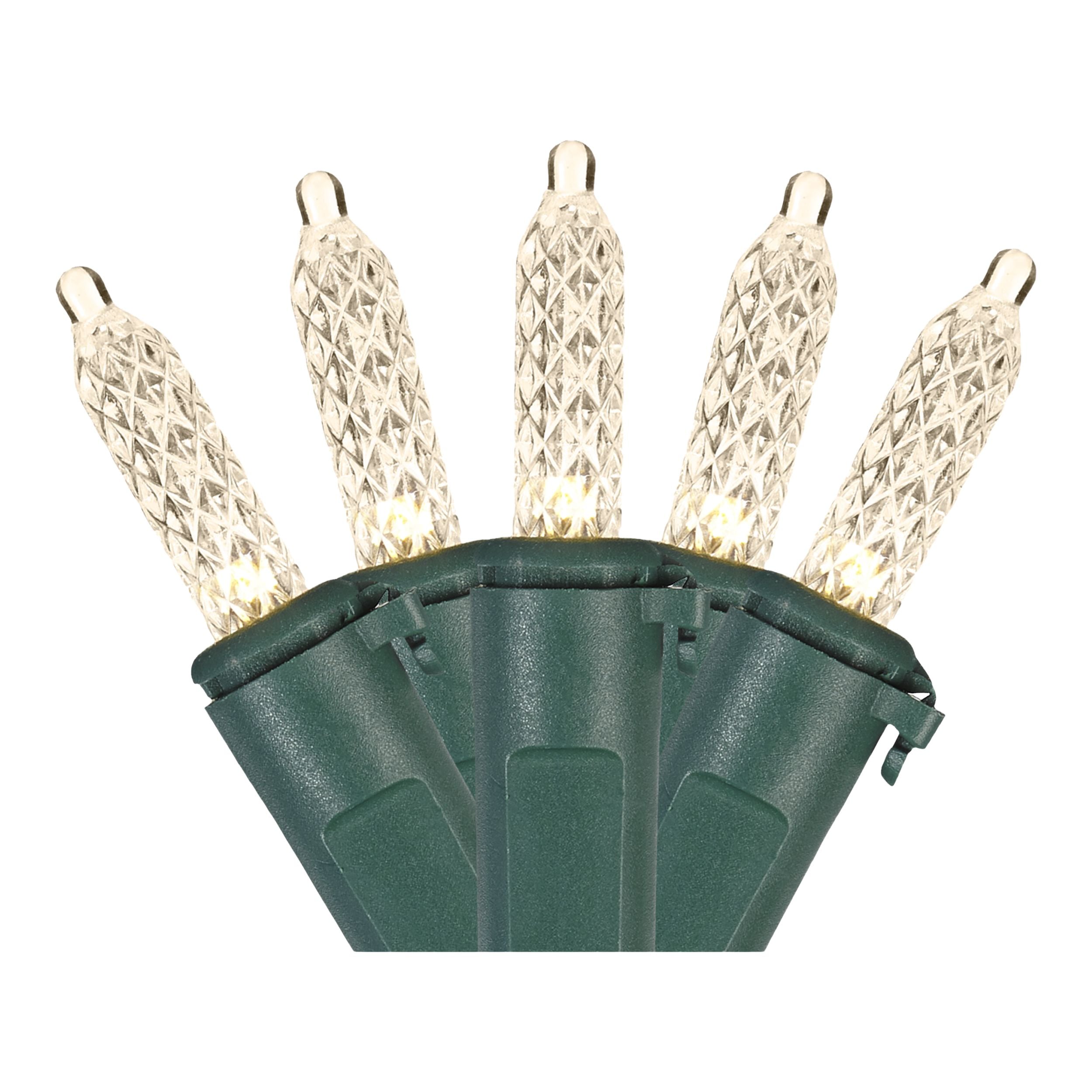 NOMA Outdoor 70 Mini LED Christmas Lights, 23-ft 6", Warm White | Party ...