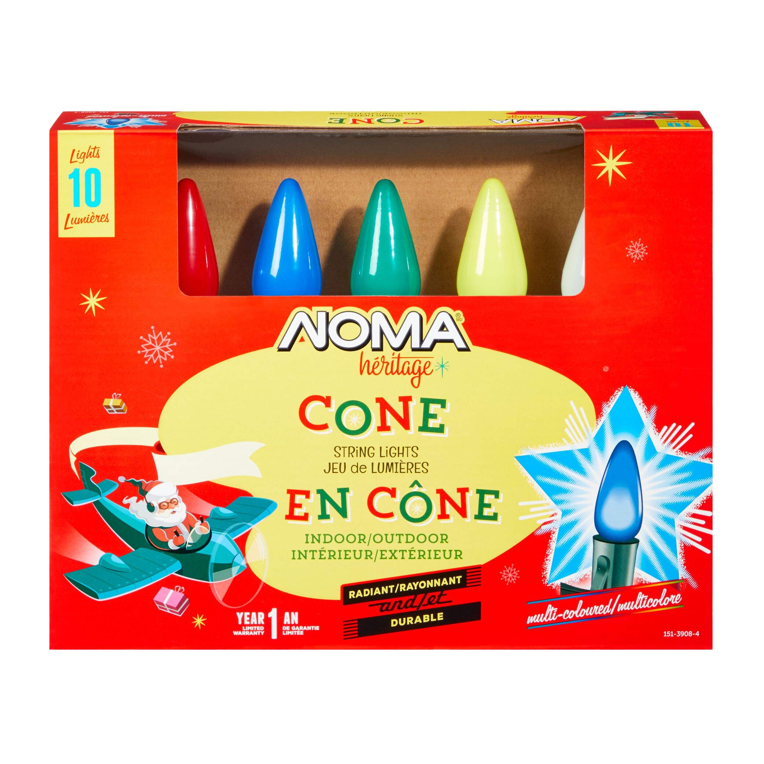 NOMA Heritage Incandescent Cone Lights, Multicoloured | Canadian Tire