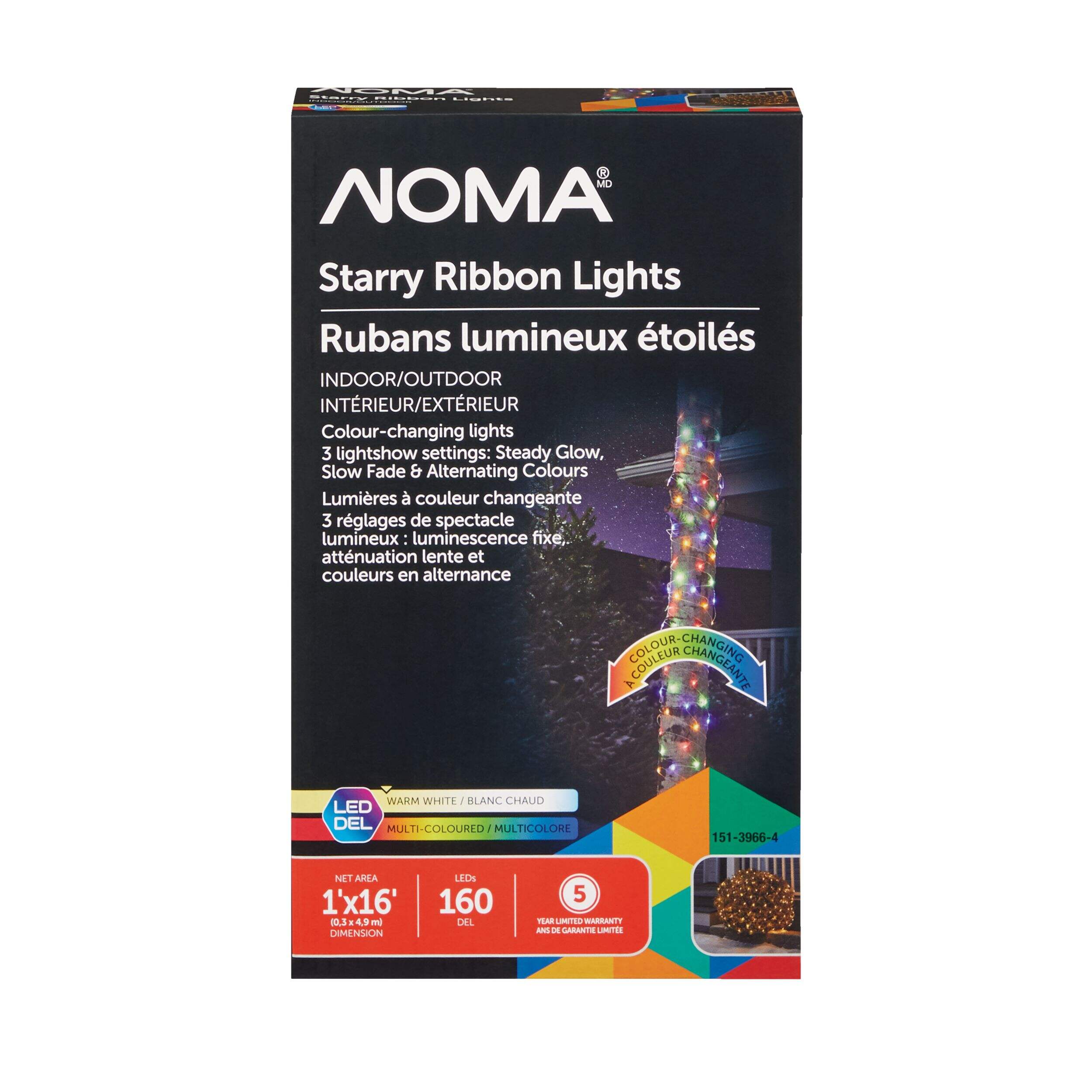 NOMA 160 LED Starry Colour-Changing Ribbon Lights | Canadian Tire
