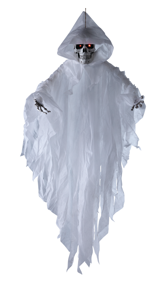 Faucheuse d’Halloween à suspendre, choix variés, blanc, 47 po | Canadian Tire