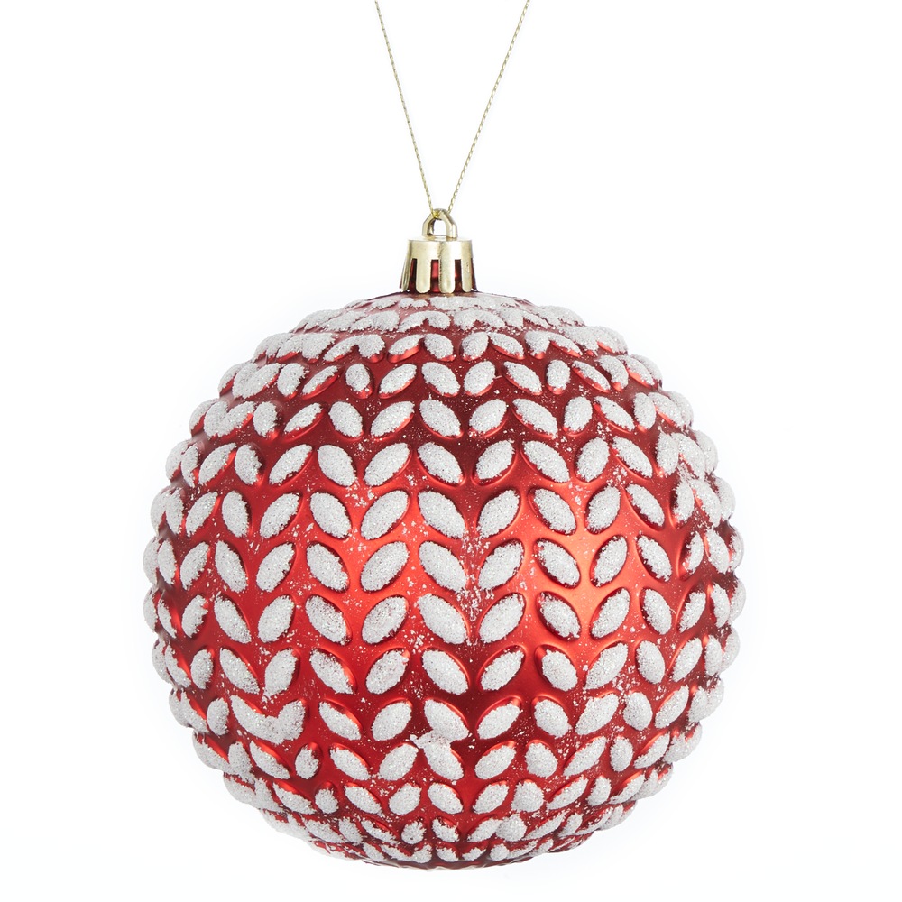 CANVAS Red Collection Knitted Pattern Ball | Canadian Tire