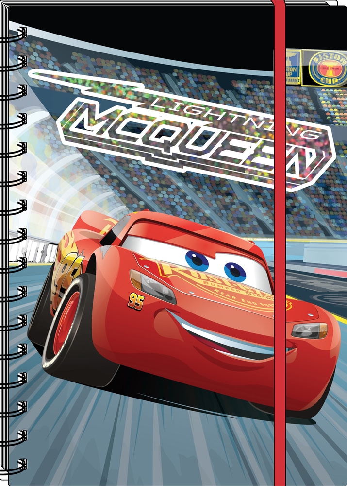 Disney Cars 3 Spiral Notebook with Elastic, 6 x 8-in | Canadian Tire