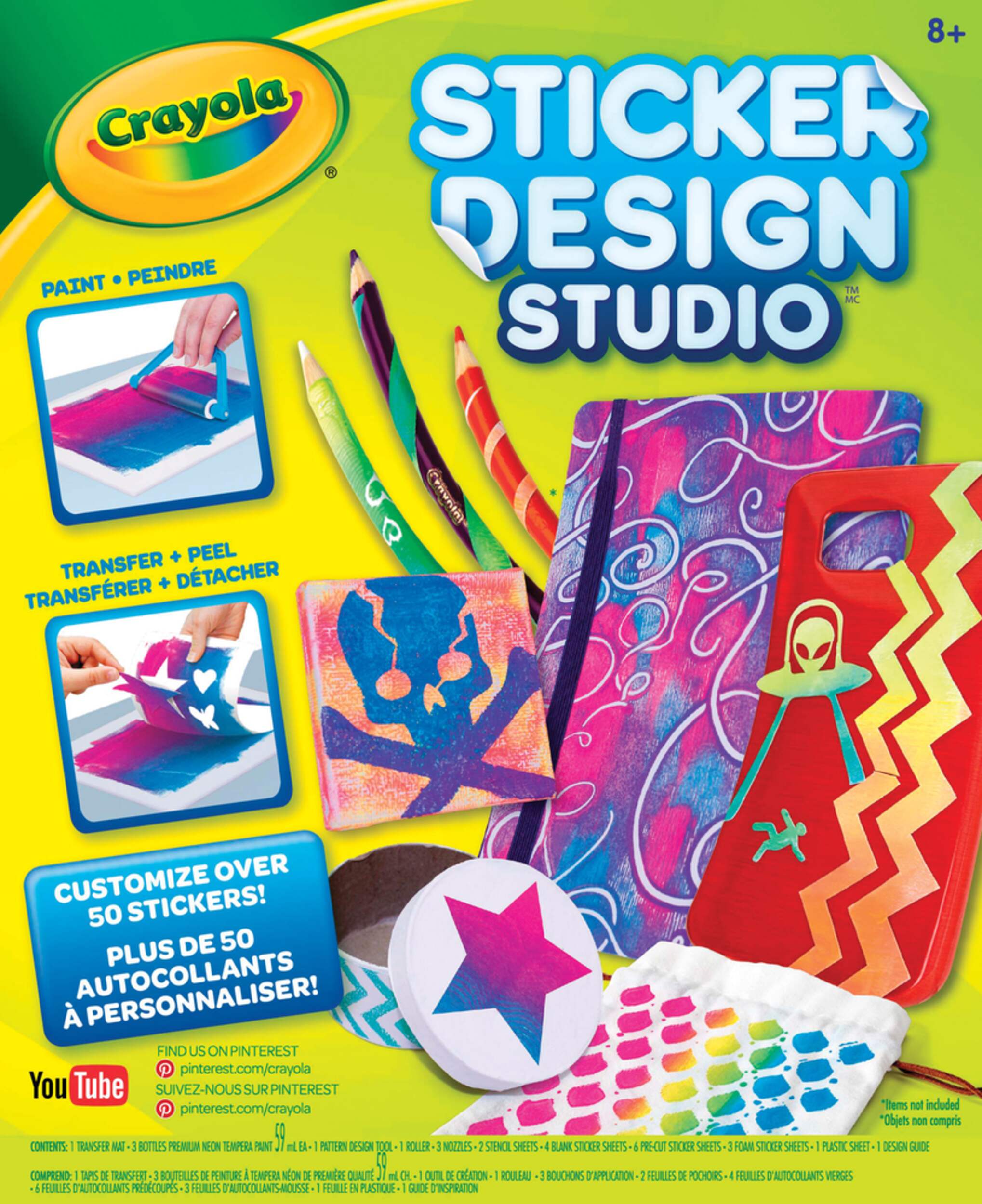 Crayola Sticker Design Studio | Canadian Tire