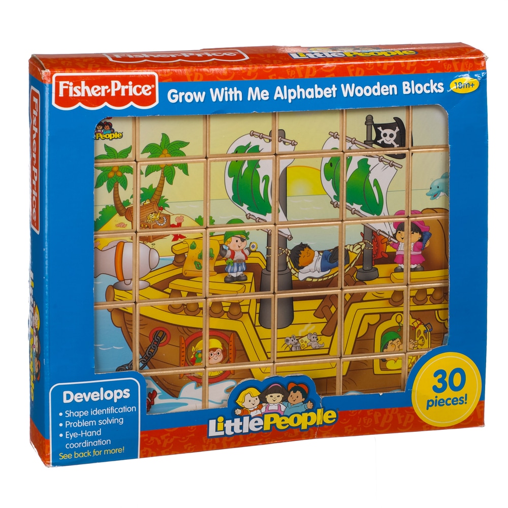 Little People 30-pc Wooden Blocks | Canadian Tire