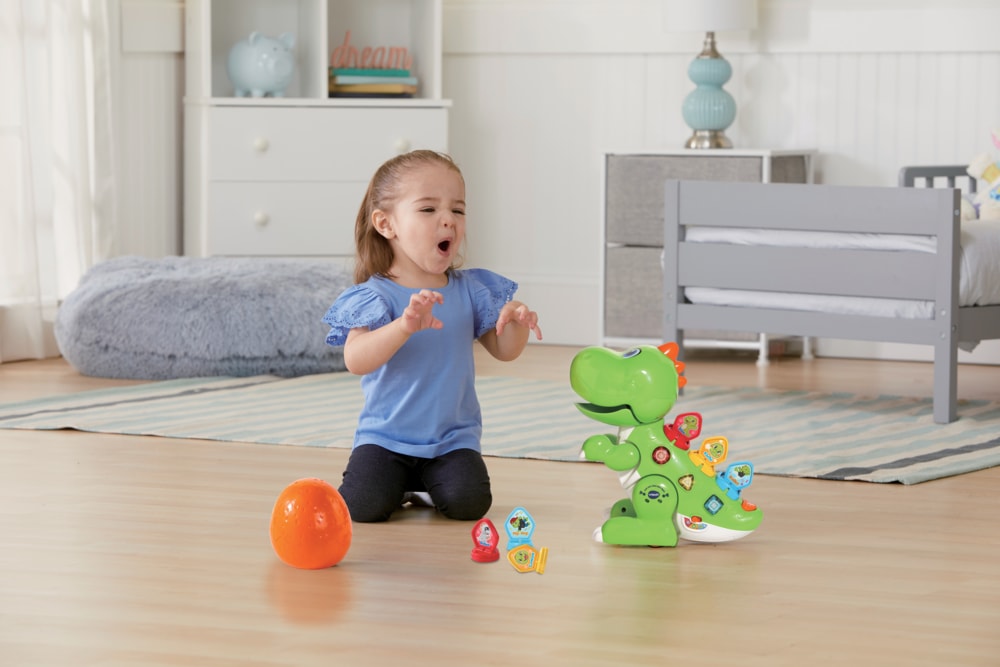 Dinosaure interactif VTech Mix & Match-a-Saurus, français, 2 ans et ...