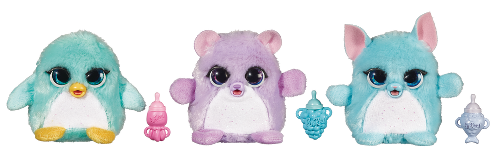 furReal Fuzzalots Arctic Pack Colour Change Interactive Toy Pets, Age 4 ...