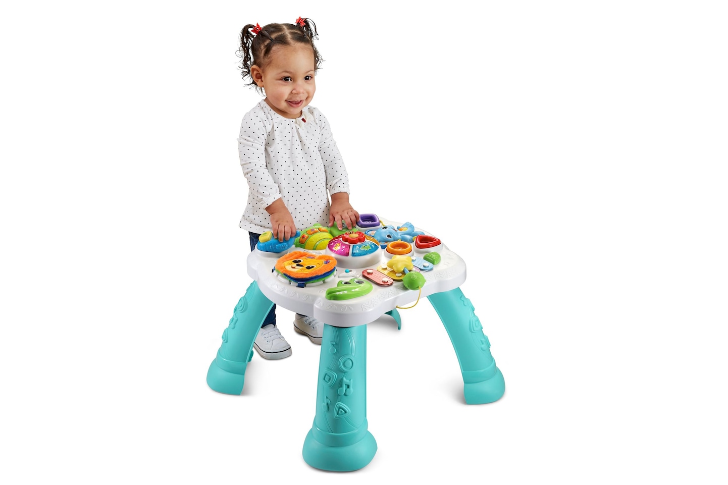 VTech Touch & Explore Activity Table with Sit-to-Stand Play, French ...