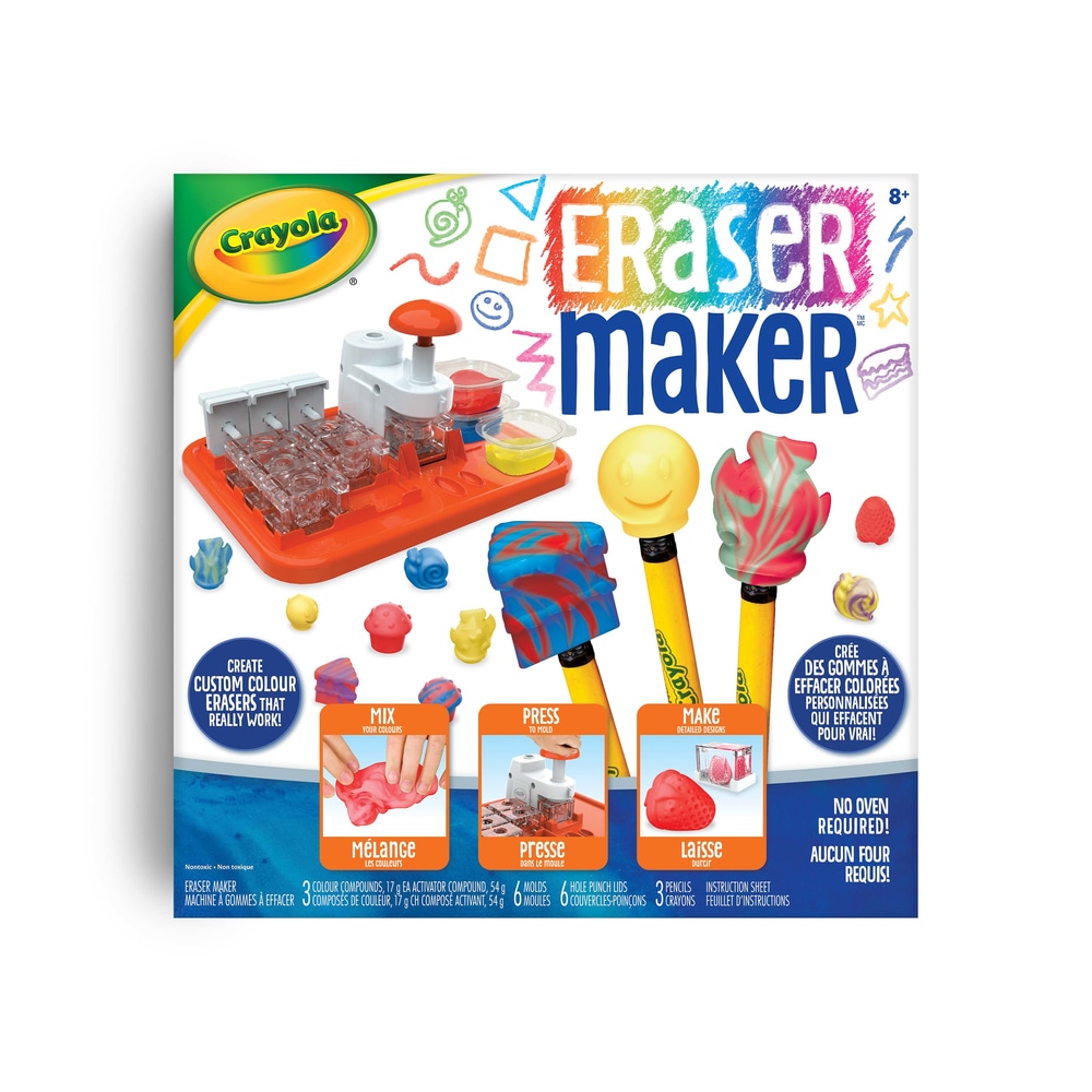 Crayola Makers Eraser Maker, Ages 8+ | Canadian Tire