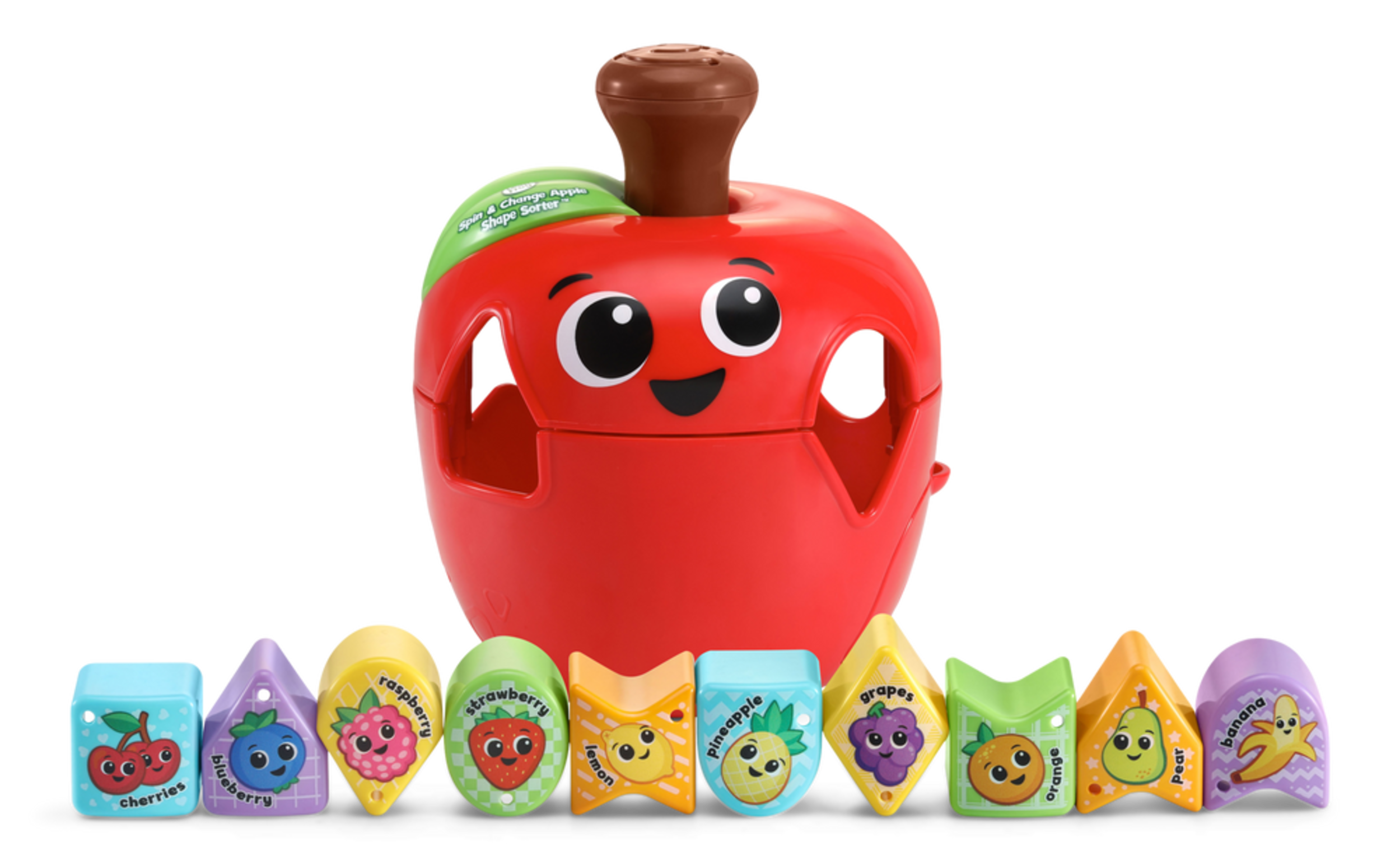 LeapFrog Spin & Change Apple Shape Sorter, French | Canadian Tire