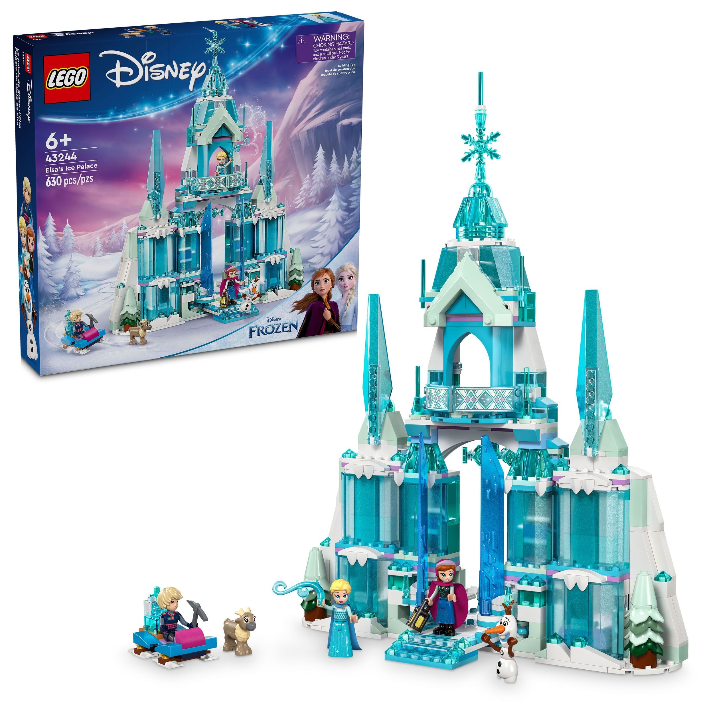 LEGO Disney La Reine des neiges Le palais de glace d'Elsa, 43244 | Canadian Tire
