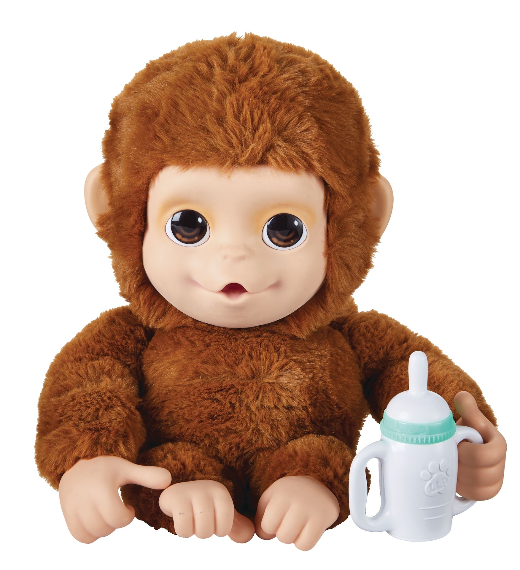 Little Live Pets My Lil' Baby Monkey Plush, Interactive Plush Pet ...